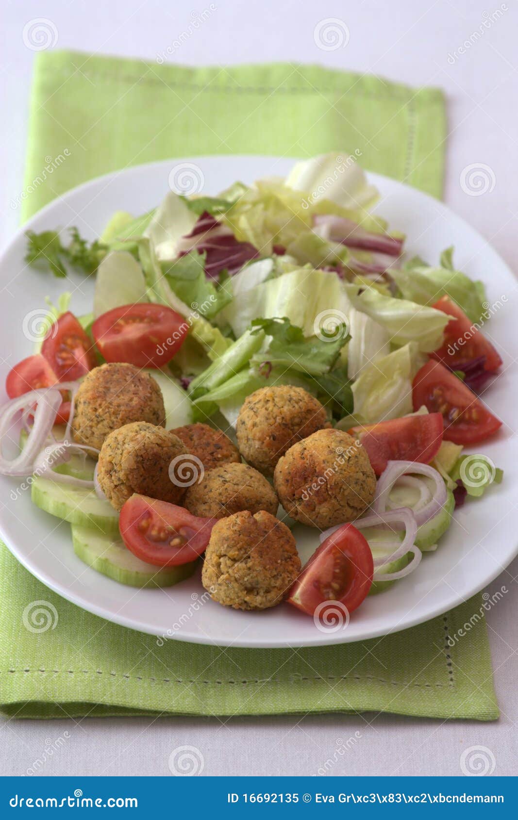 Falafel plate stock image. Image of snack, shot, cucumbers - 16692135