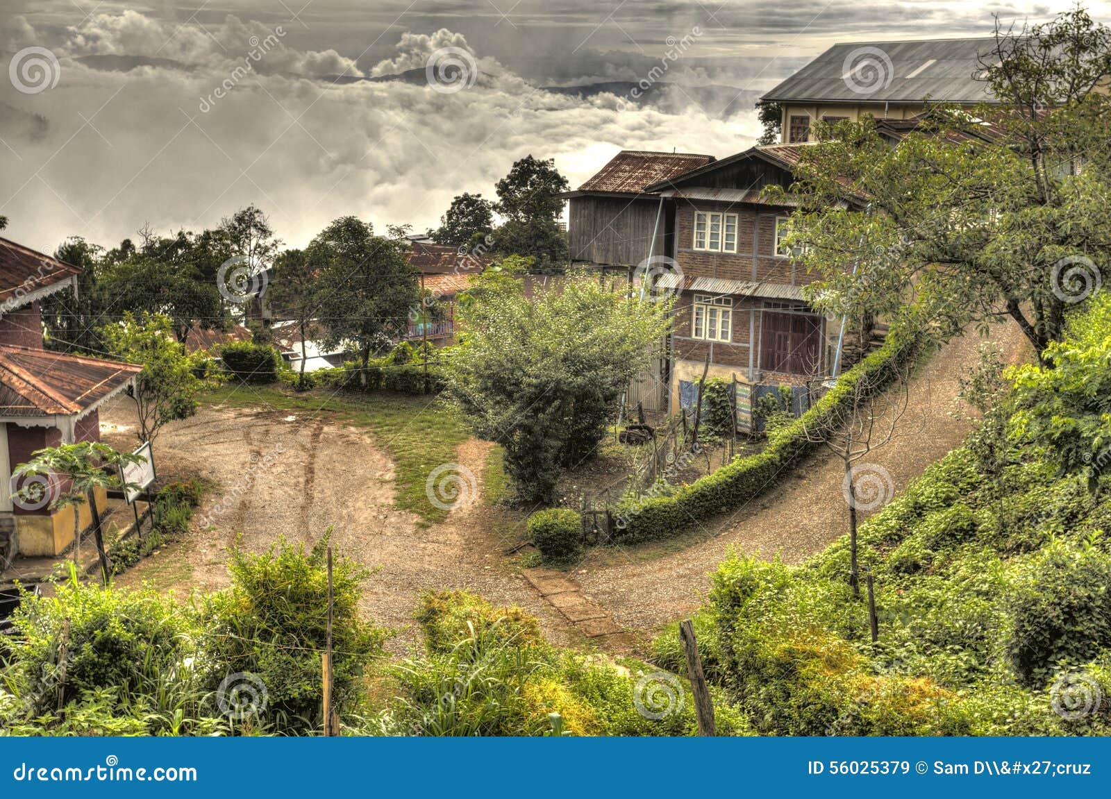 Falam Chin State, Myanmar fotografering för bildbyråer. Bild av burma ...
