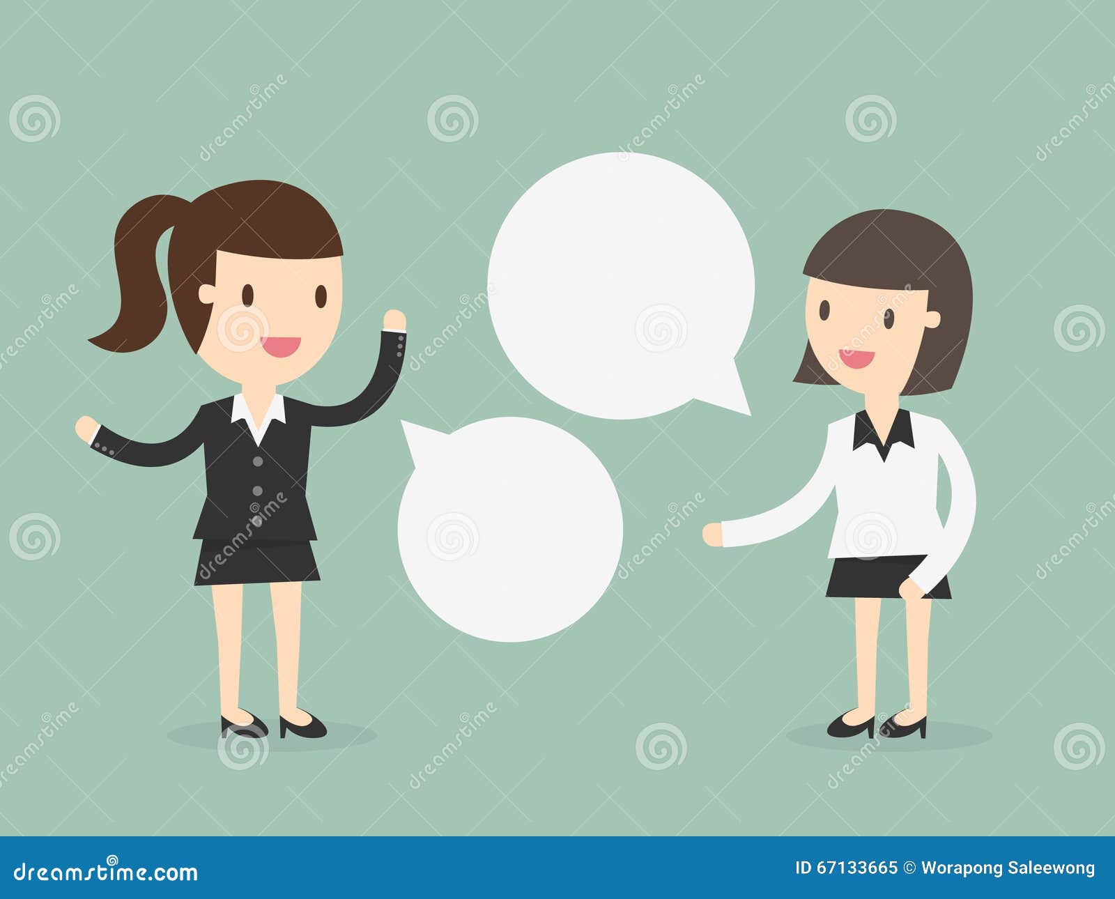 Falar ilustração do vetor. Ilustração de conversa, arte - 67133665