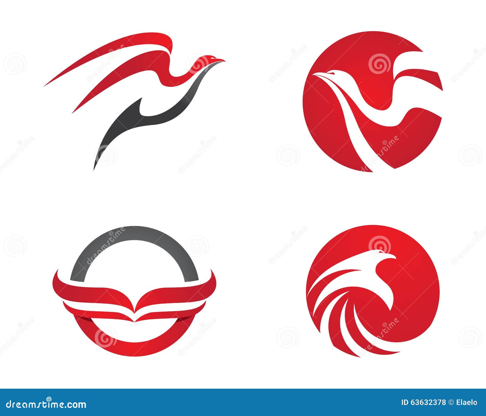 Falco Logo Template illustrazione vettoriale. Illustrazione di animale ...