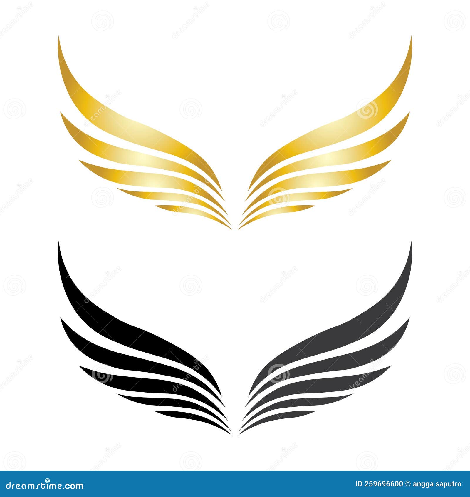 Falcon Eagle Bird Logo Template Vector Icon Stock Illustration ...