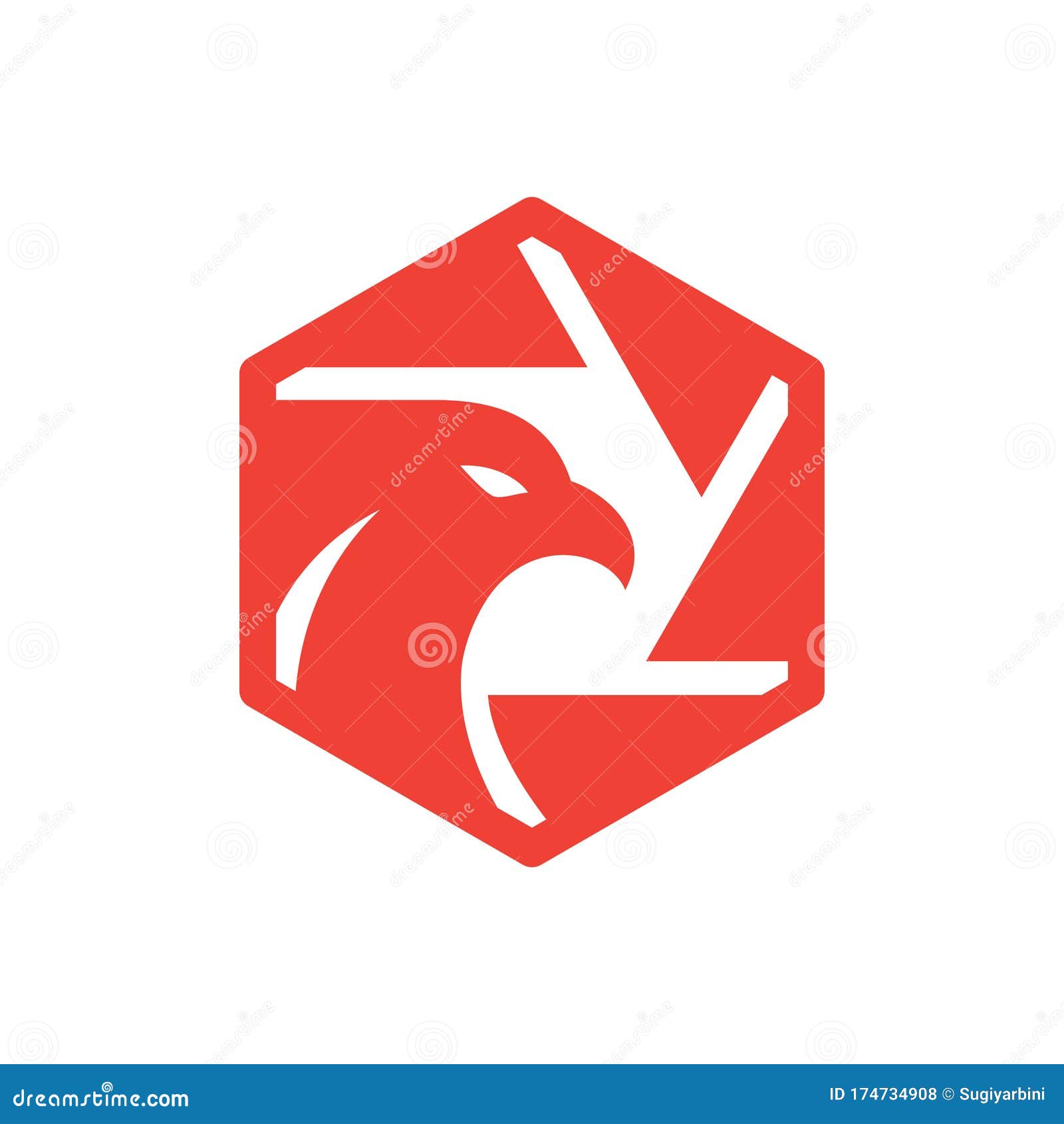 Falcon fire logo design stock vector. Illustration of sign - 174734908