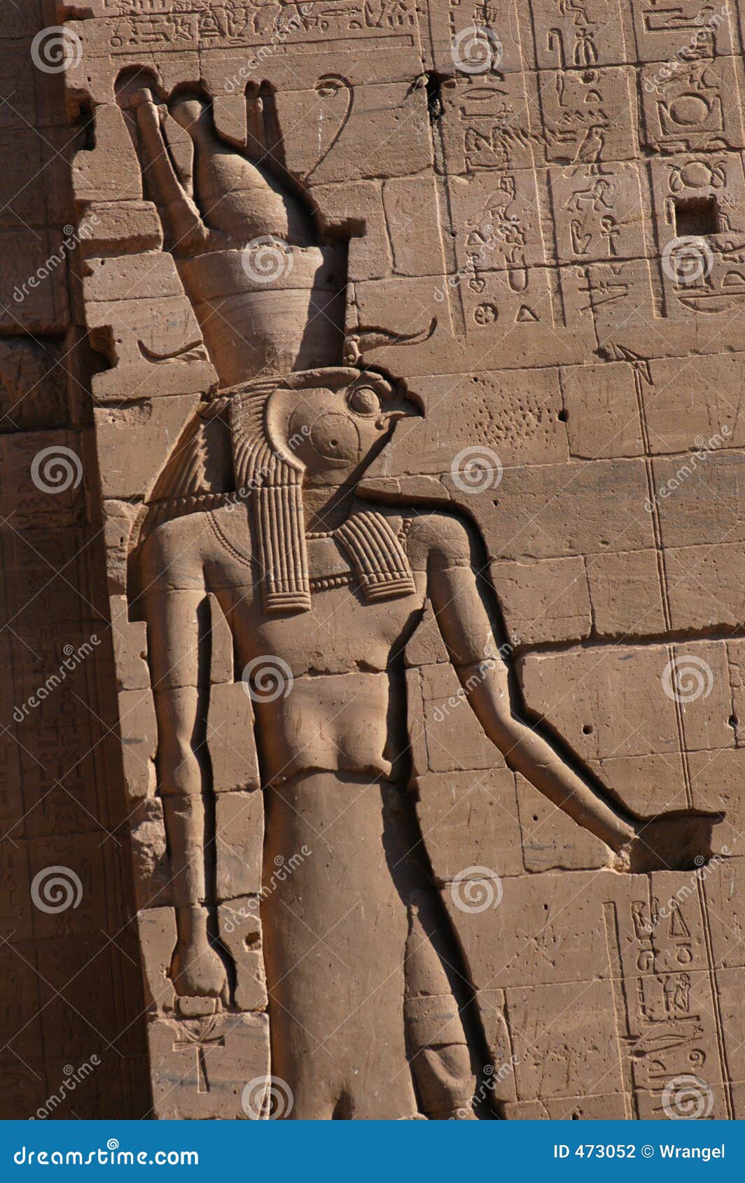 Falcon-headed God Horus Stock Photo | CartoonDealer.com #473052
