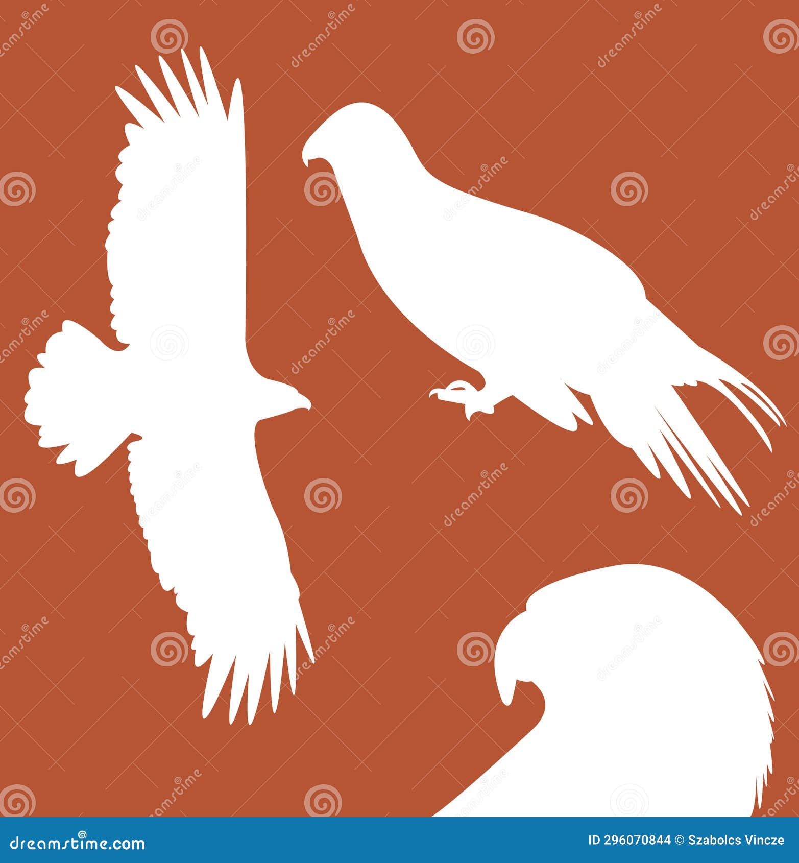 Falcon icon stock vector. Illustration of icon, animal - 296070844