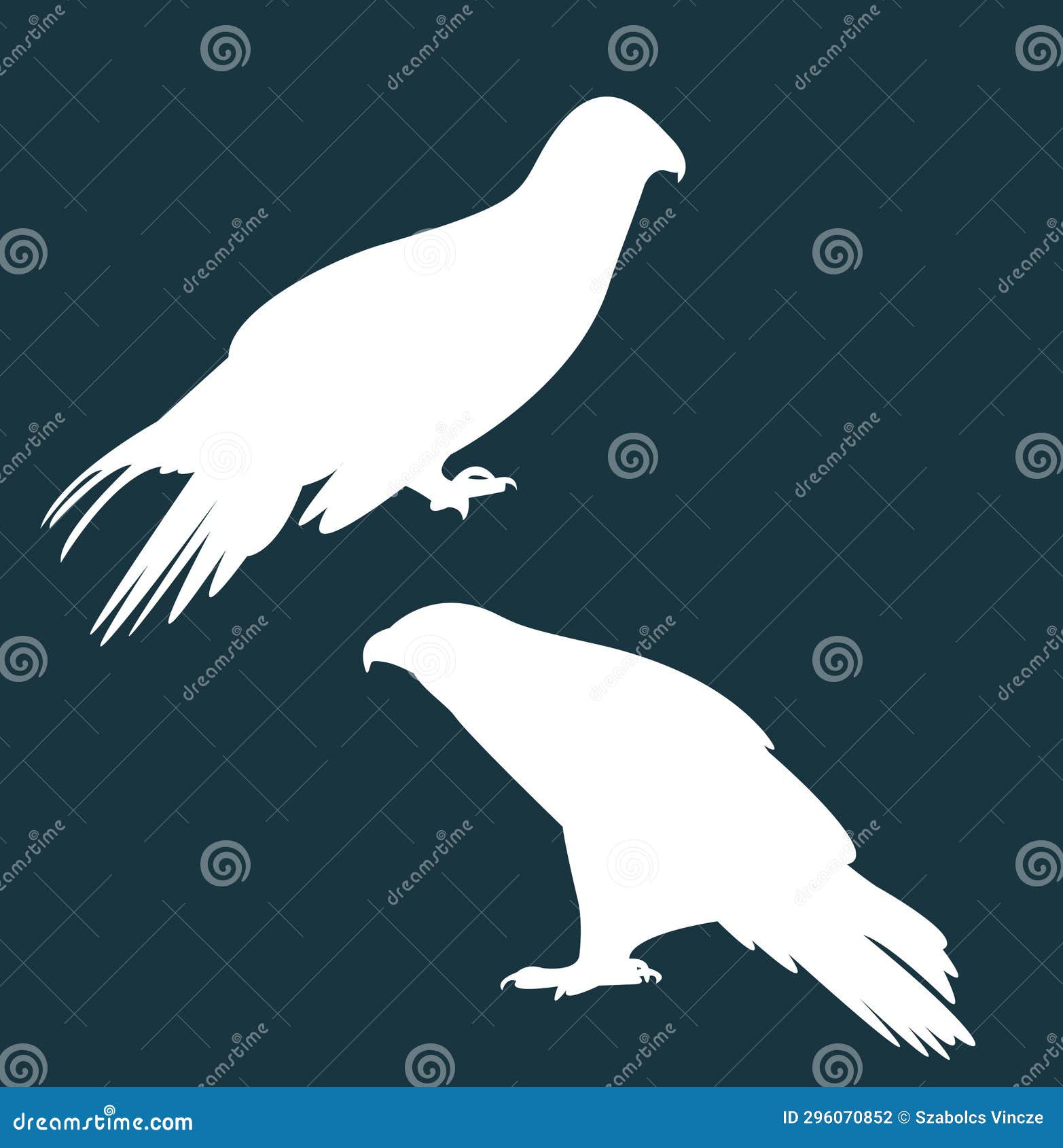 Falcon icon stock vector. Illustration of attack, animal - 296070852