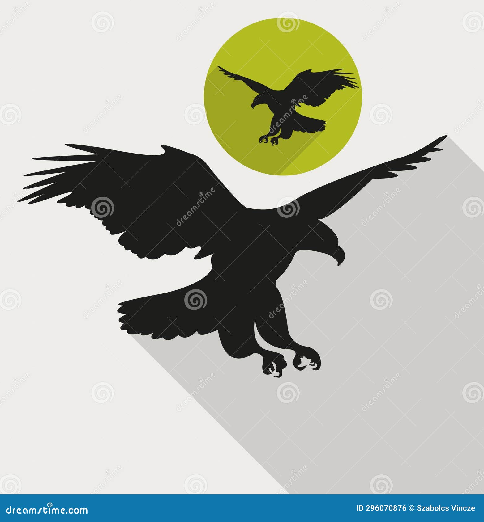 Falcon icon stock vector. Illustration of condor, brand - 296070876