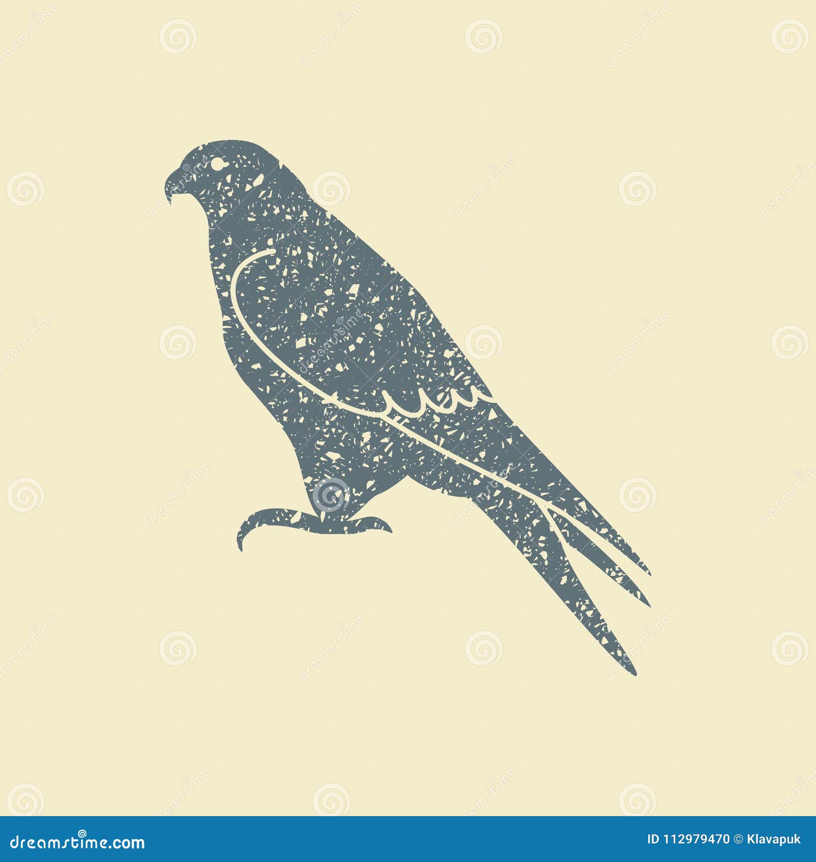 Falcon Icon - Vector Illustrator Stock Vector - Illustration of animal ...