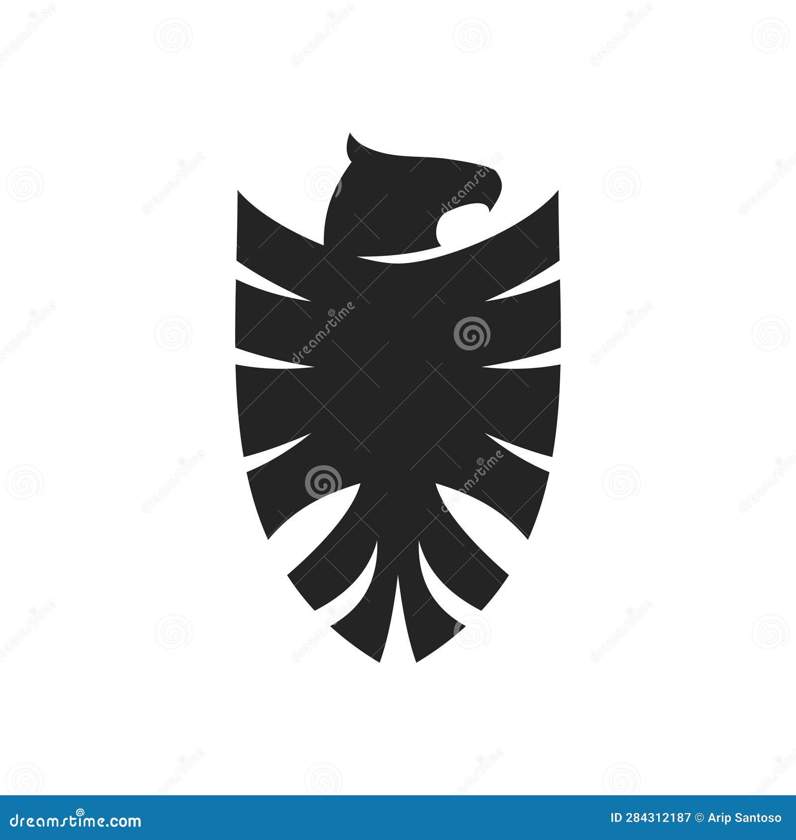 Falcon Logo Template. Icon Illustration Brand Identity. Isolated and ...