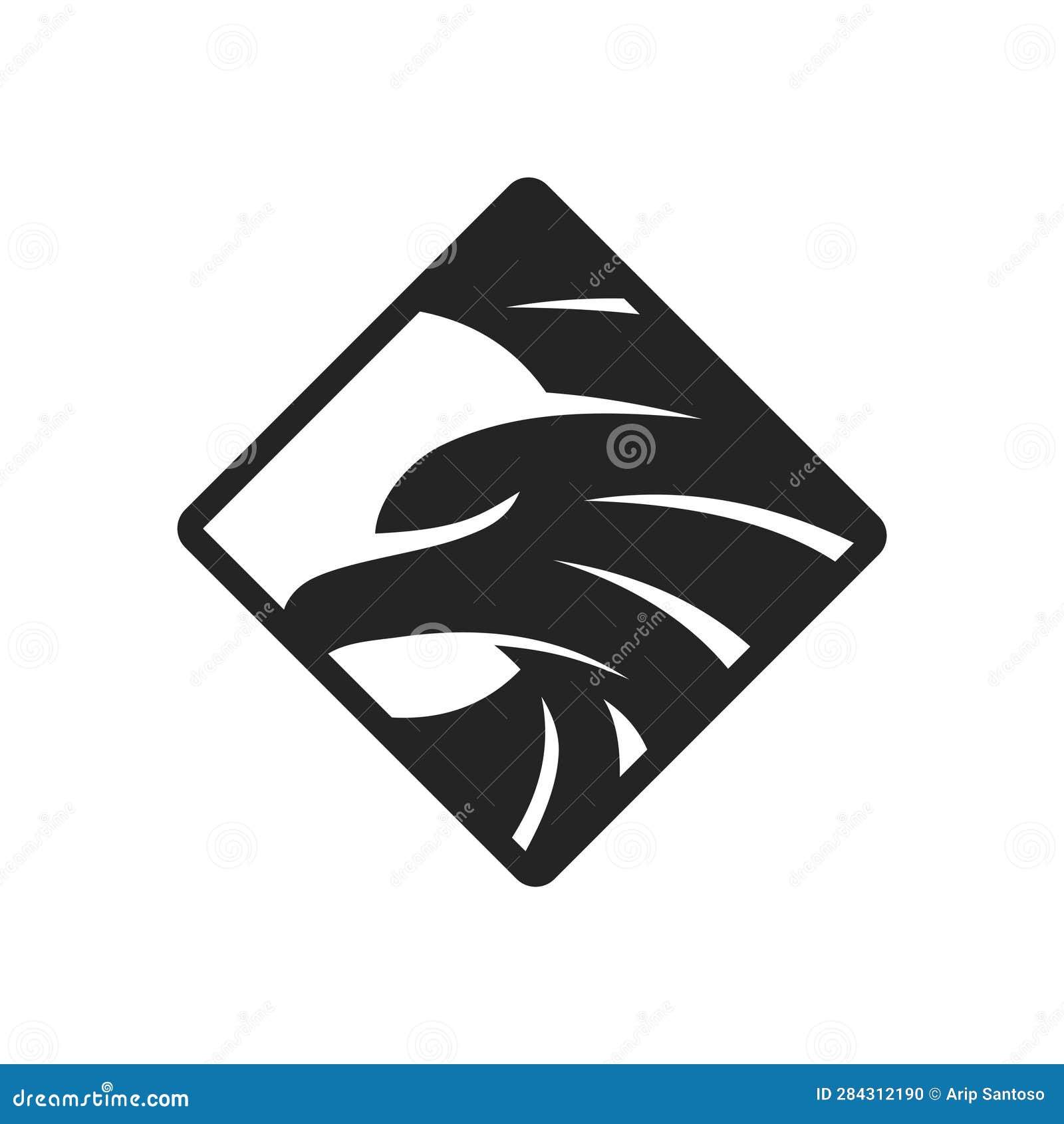 Falcon Logo Template. Icon Illustration Brand Identity. Isolated and ...