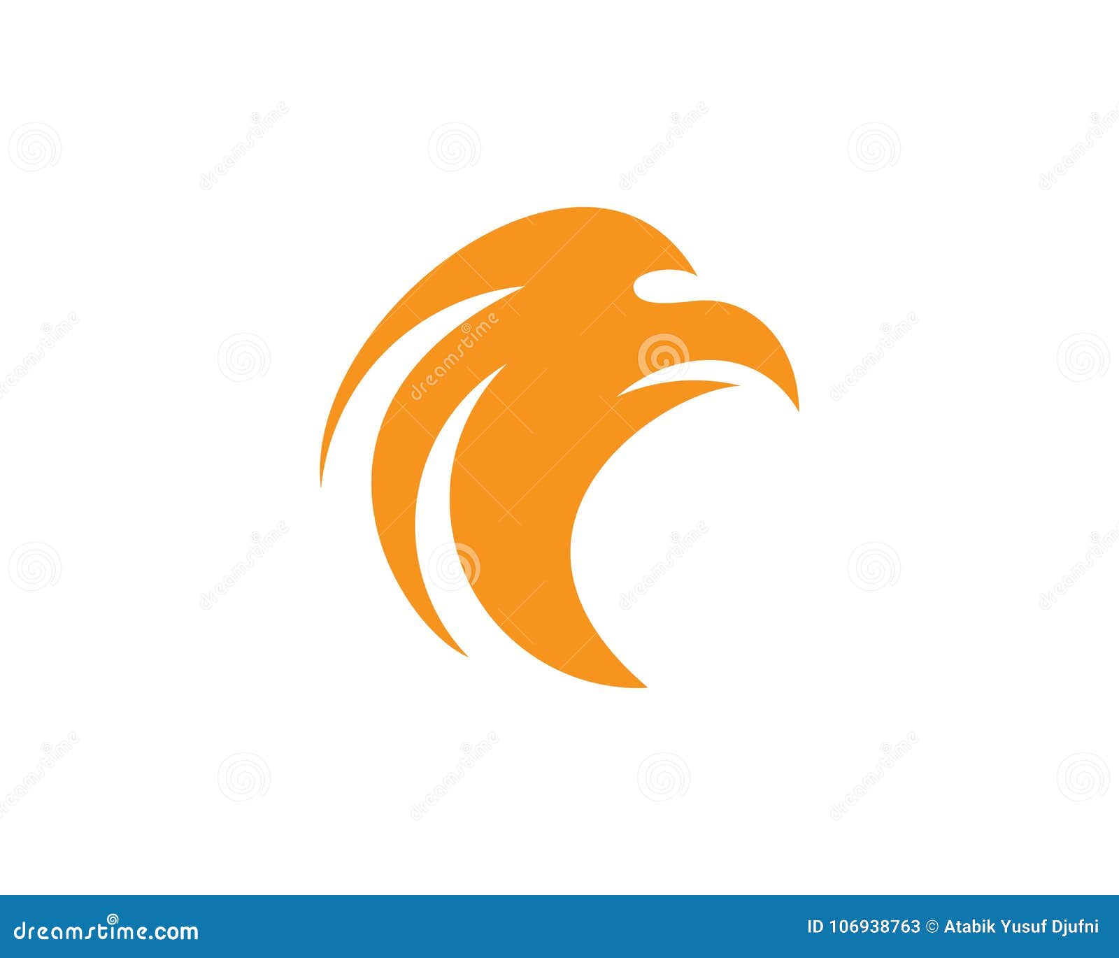 Falcon Logo Template Vector Icon Stock Vector - Illustration of hawk ...