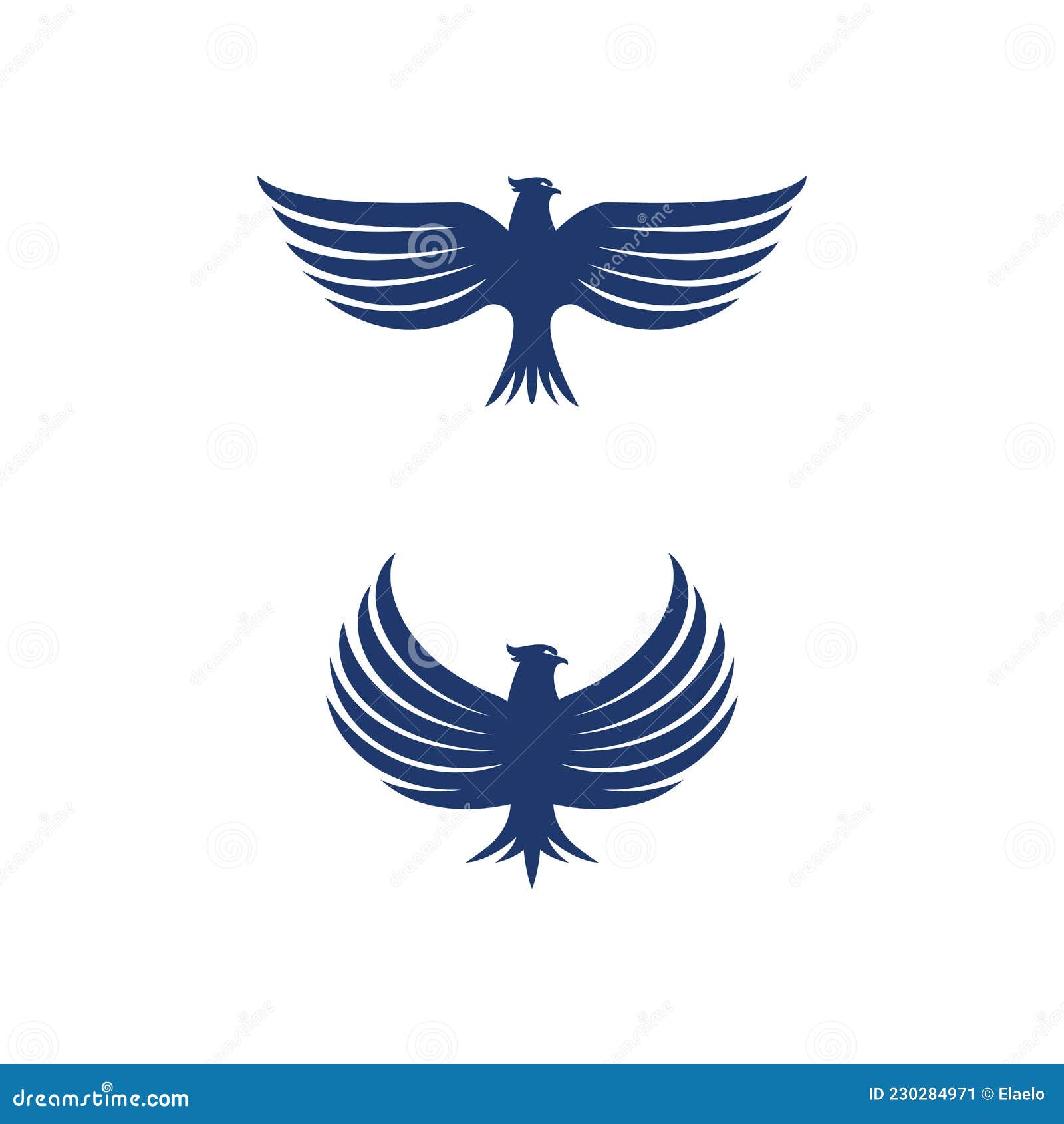 Falcon-Symbol-Vorlagenvektor Vektor Abbildung - Illustration von vogel ...