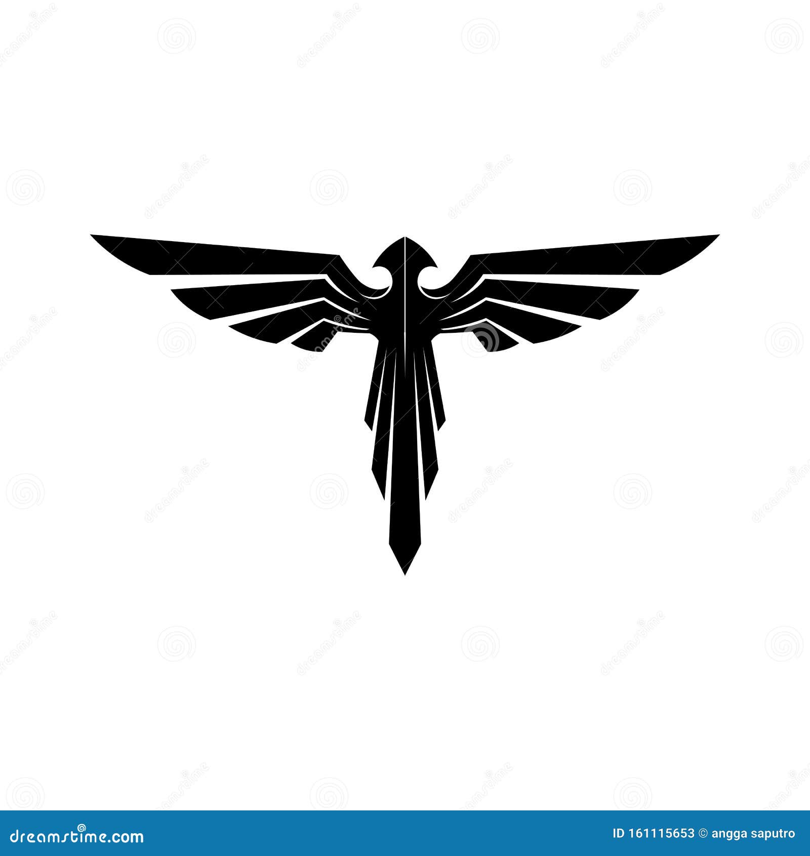 Falcon Wings Logo Template Vector Icon Logo Design App Stock Vector ...