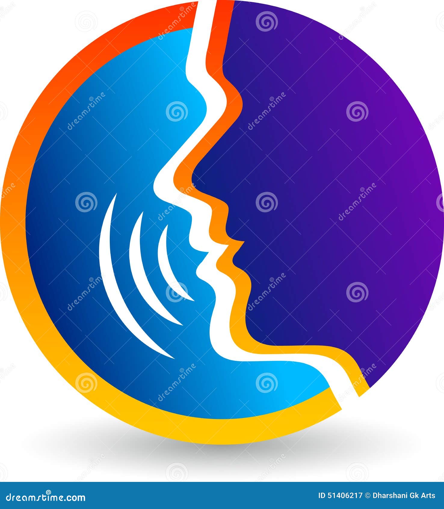 Fale o logotipo ilustração do vetor. Ilustração de microfone - 51406217