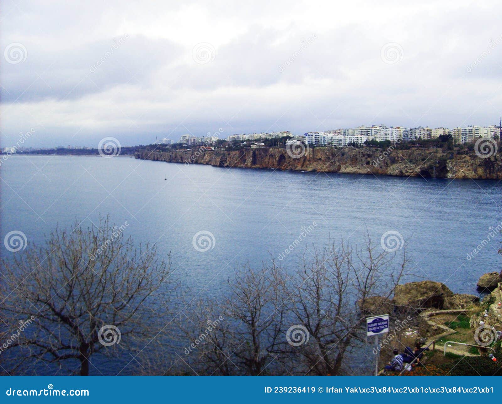 FALEZ ANTALYA stock image. Image of cliffs, view, falez - 239236419