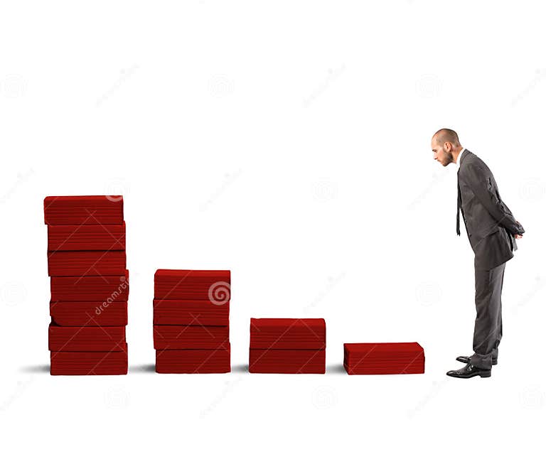 Faliure and crisis concept stock image. Image of person - 33958141