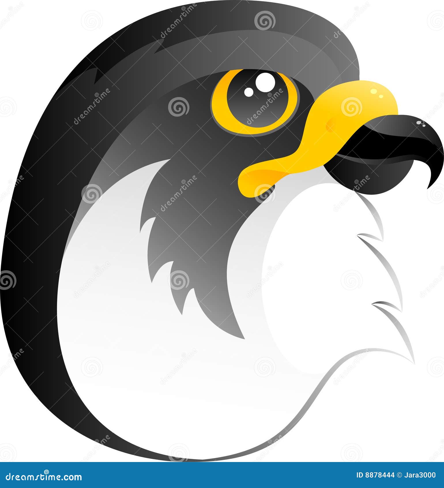 Falk vektor illustrationer. Illustration av frihet, ädelhet - 8878444