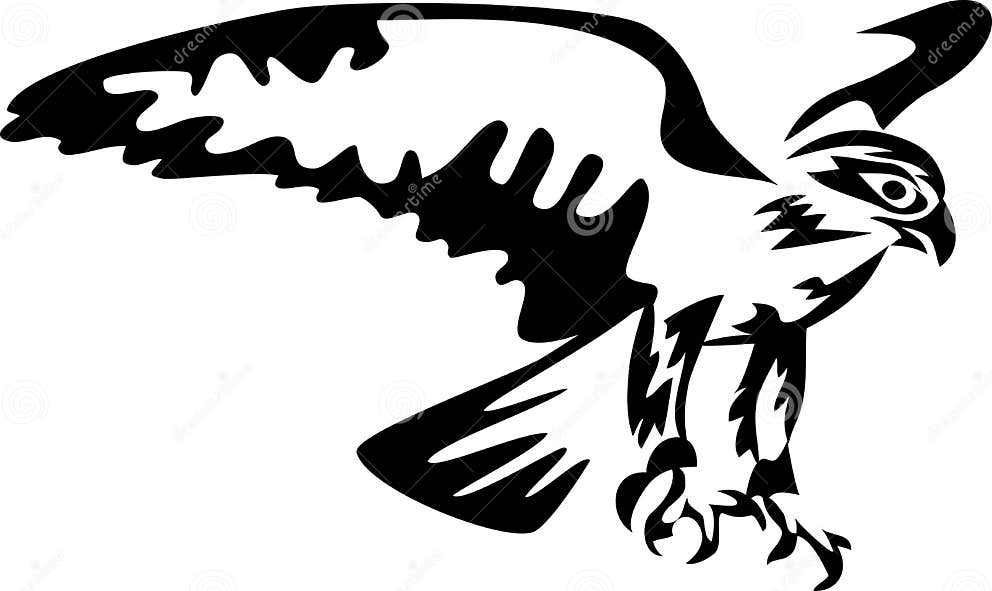 Falke vektor abbildung. Illustration von falknerei, greifer - 35476224