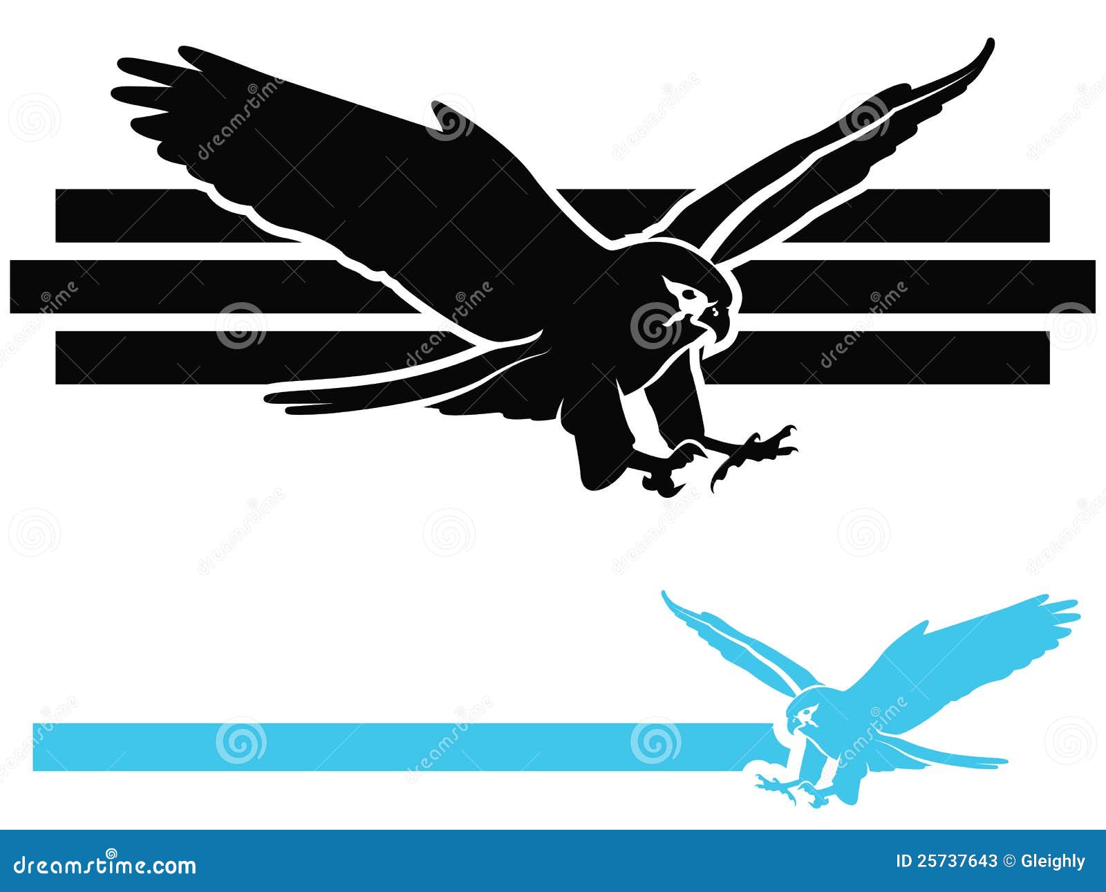 Falke-Ikone vektor abbildung. Illustration von getrennt - 25737643