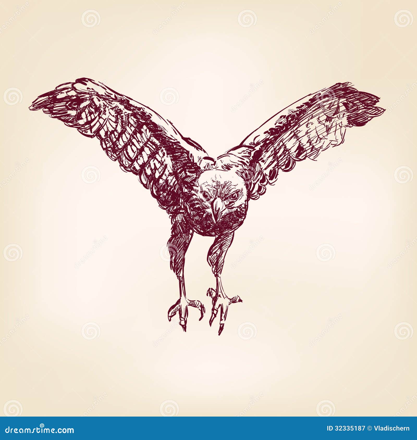 Falke - Vektorillustration vektor abbildung. Illustration von bild ...