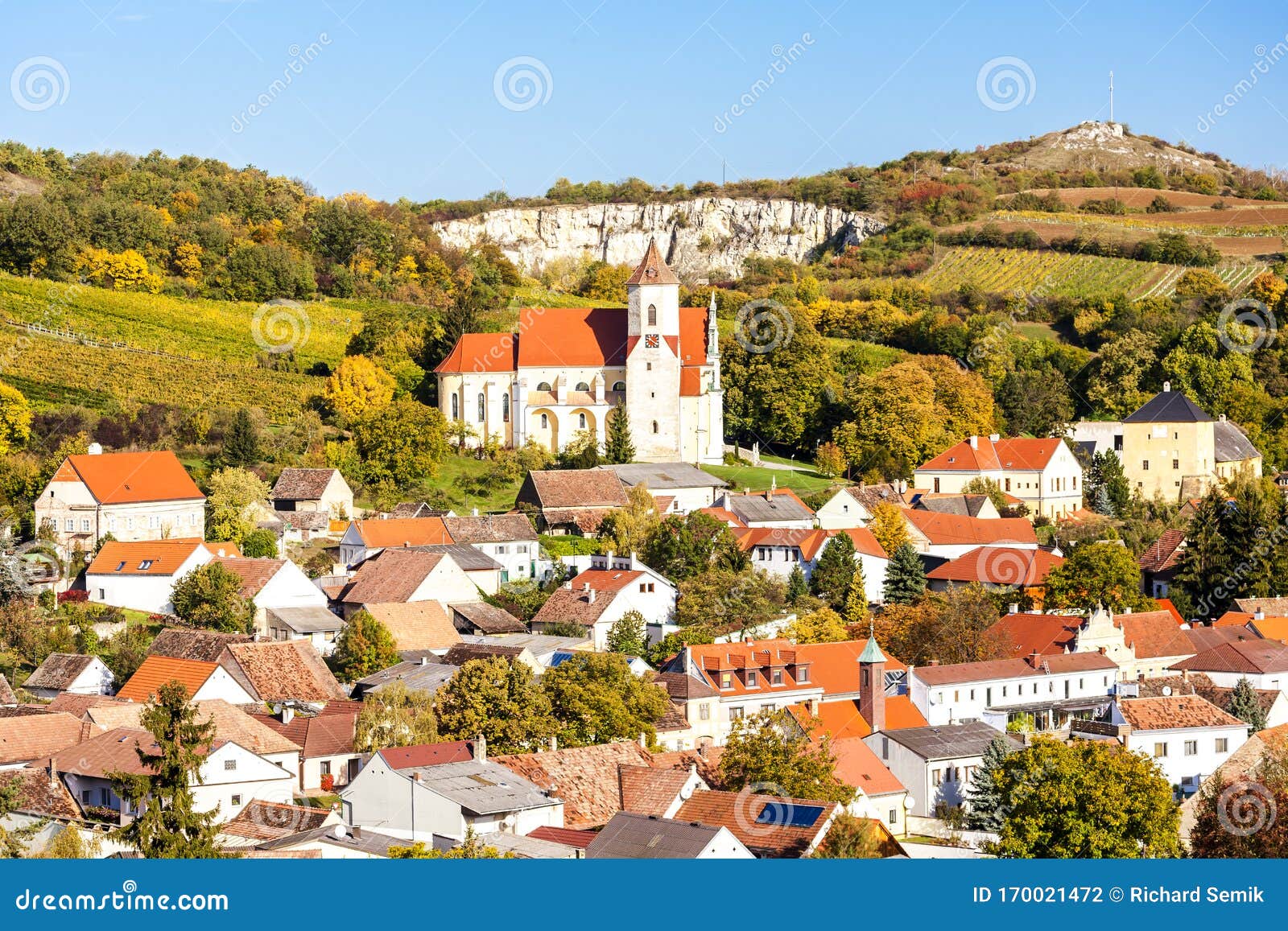 Falkenstein Castle, Lower Austria, Austria Stock Photo - Image of ...