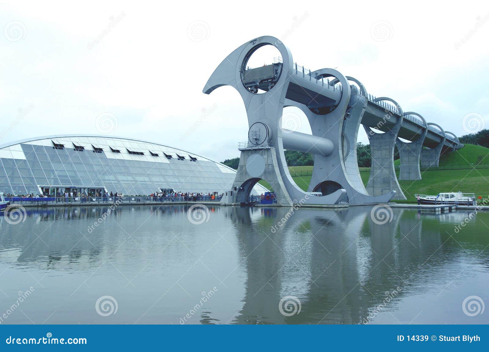 The Falkirk Wheel stock image. Image of fiction, future - 14339