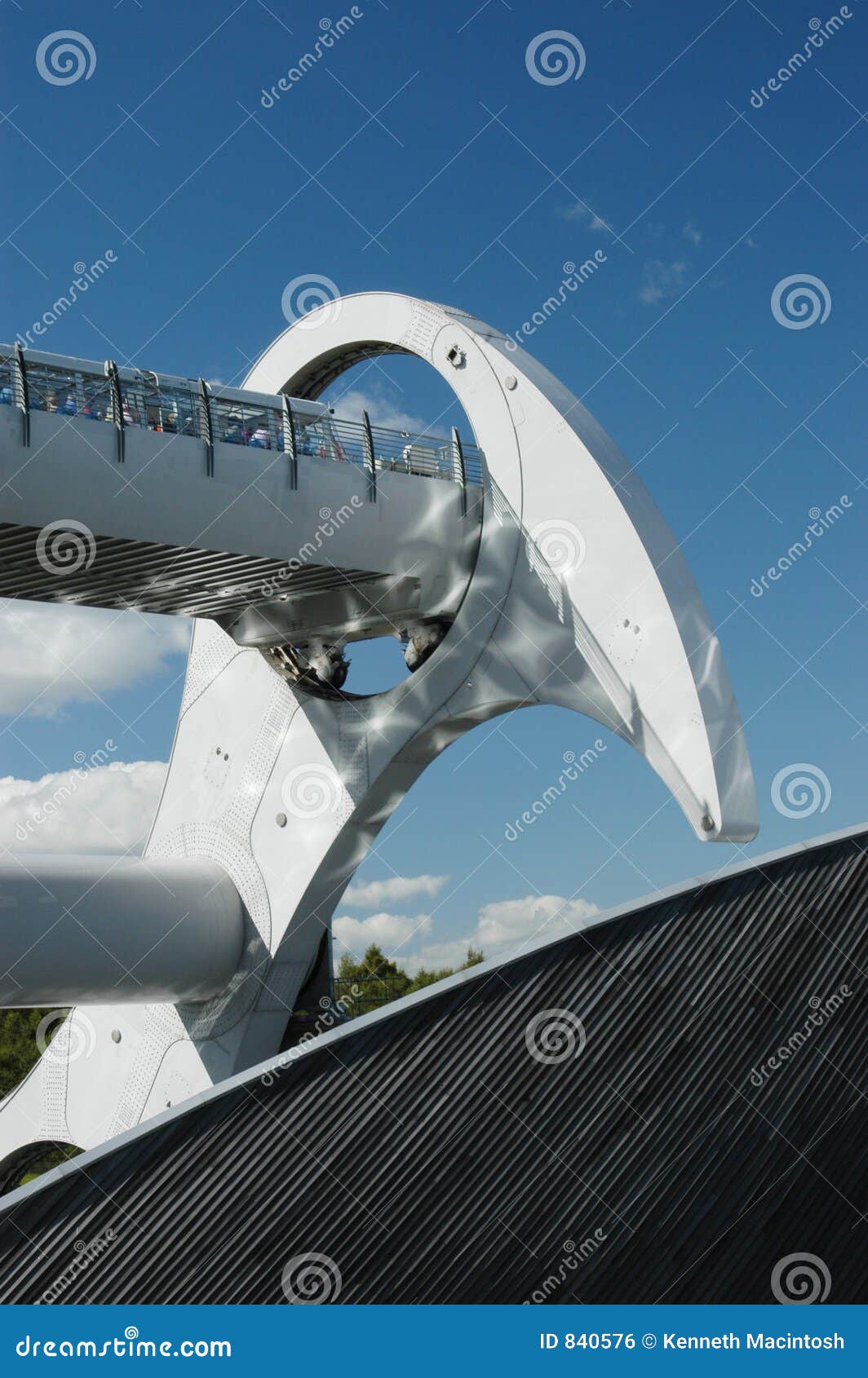 The Falkirk Wheel stock photo. Image of falkirk, central - 840576