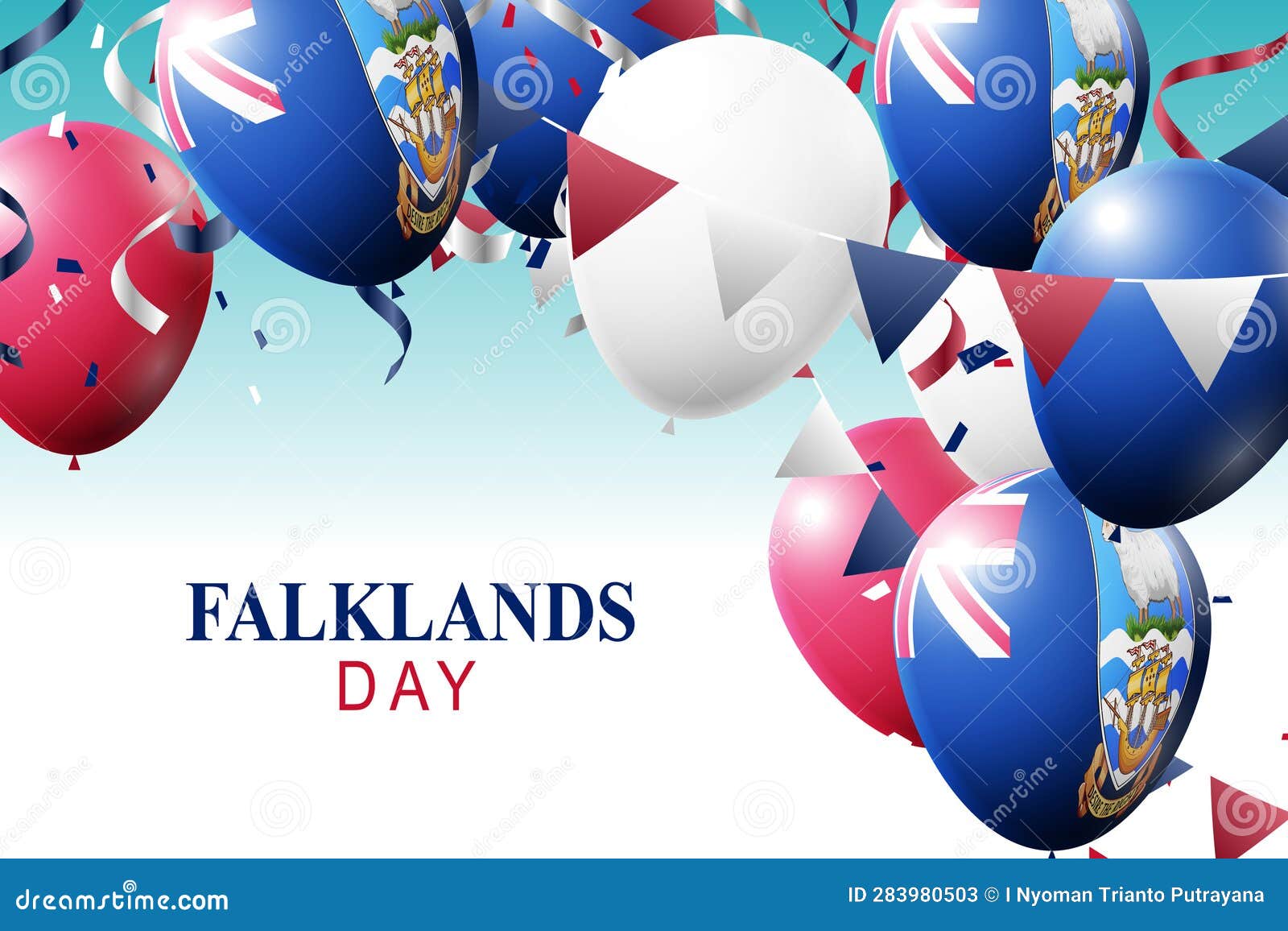 Falklands Map Vintage Stamp. Vector Illustration | CartoonDealer.com ...