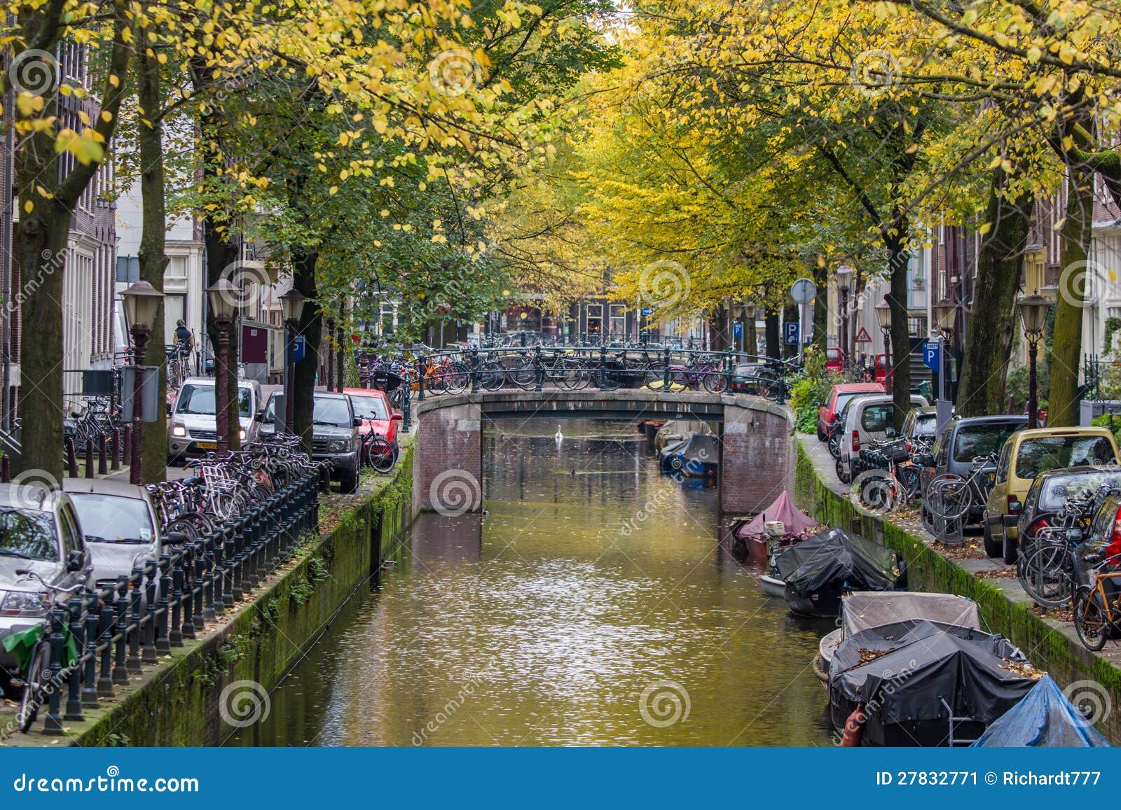 Fall in Amsterdam editorial photo. Image of season, fall - 27832771