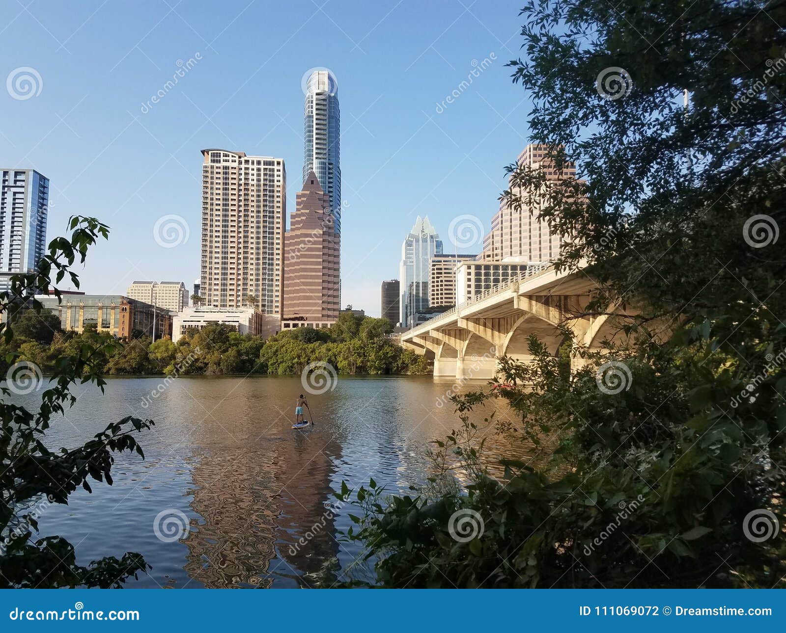 Fall in Austin stock photo. Image of city, river, fall - 111069072