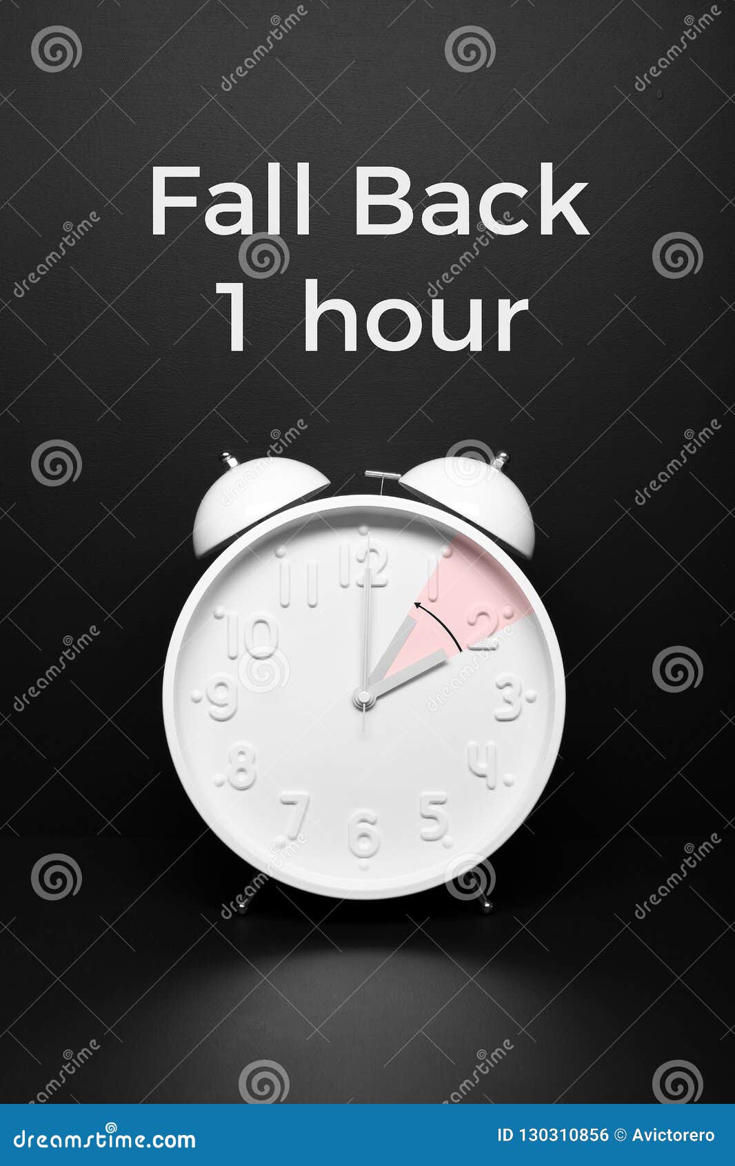 Fall Back Concept Autumn Time Change Stock Photo - Image of retro ...