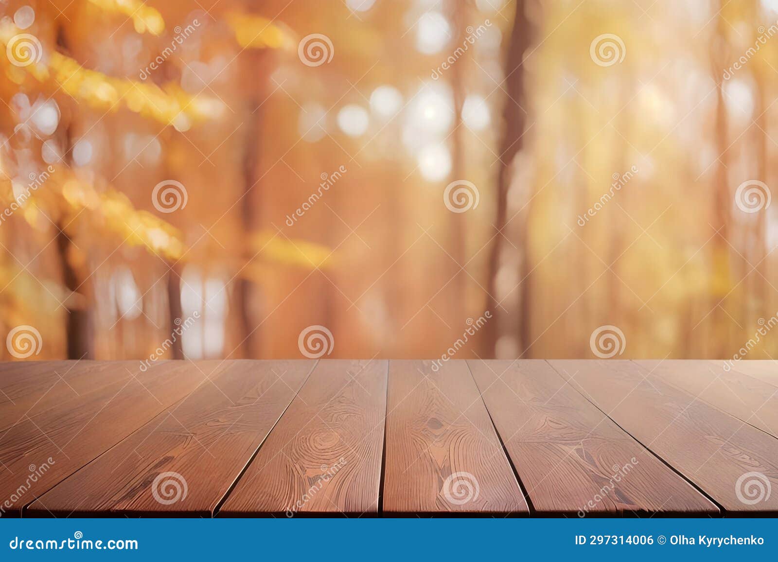 Fall Background for Product Demonstration, Advertising Banner. Stock ...