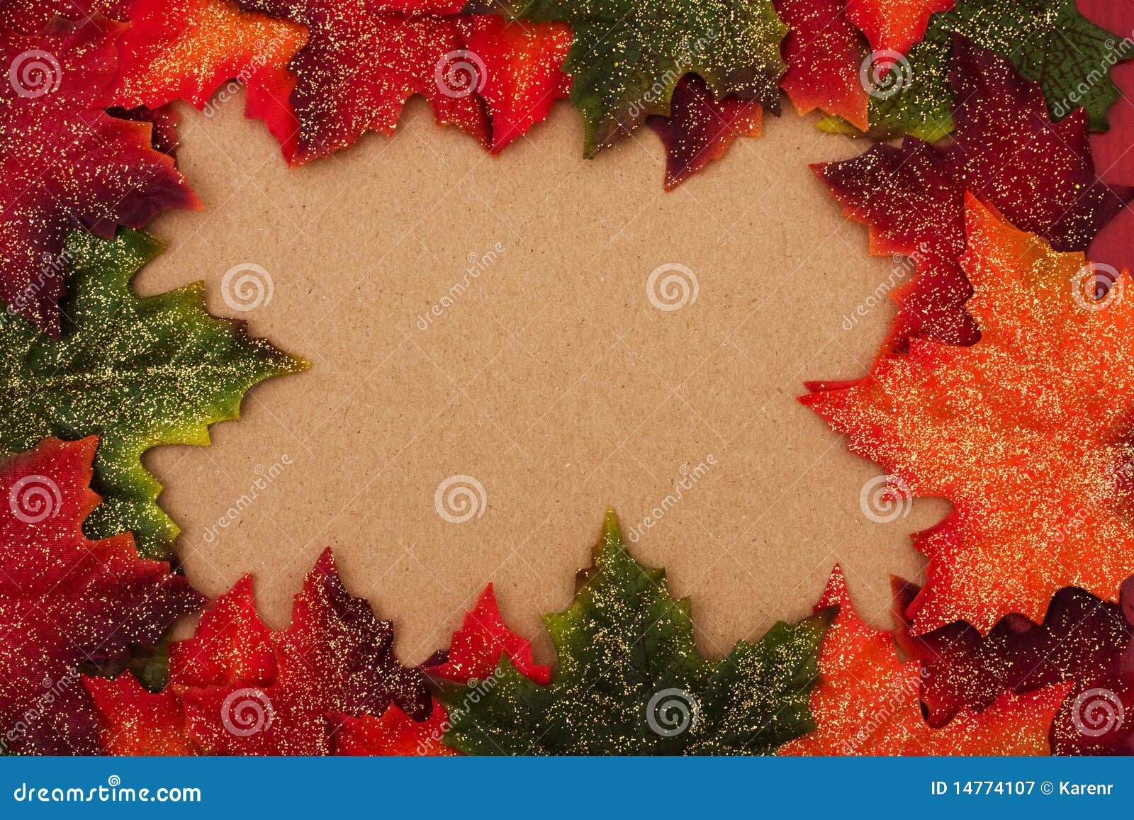 Fall Border stock image. Image of copy, leaves, sparkle - 14774107