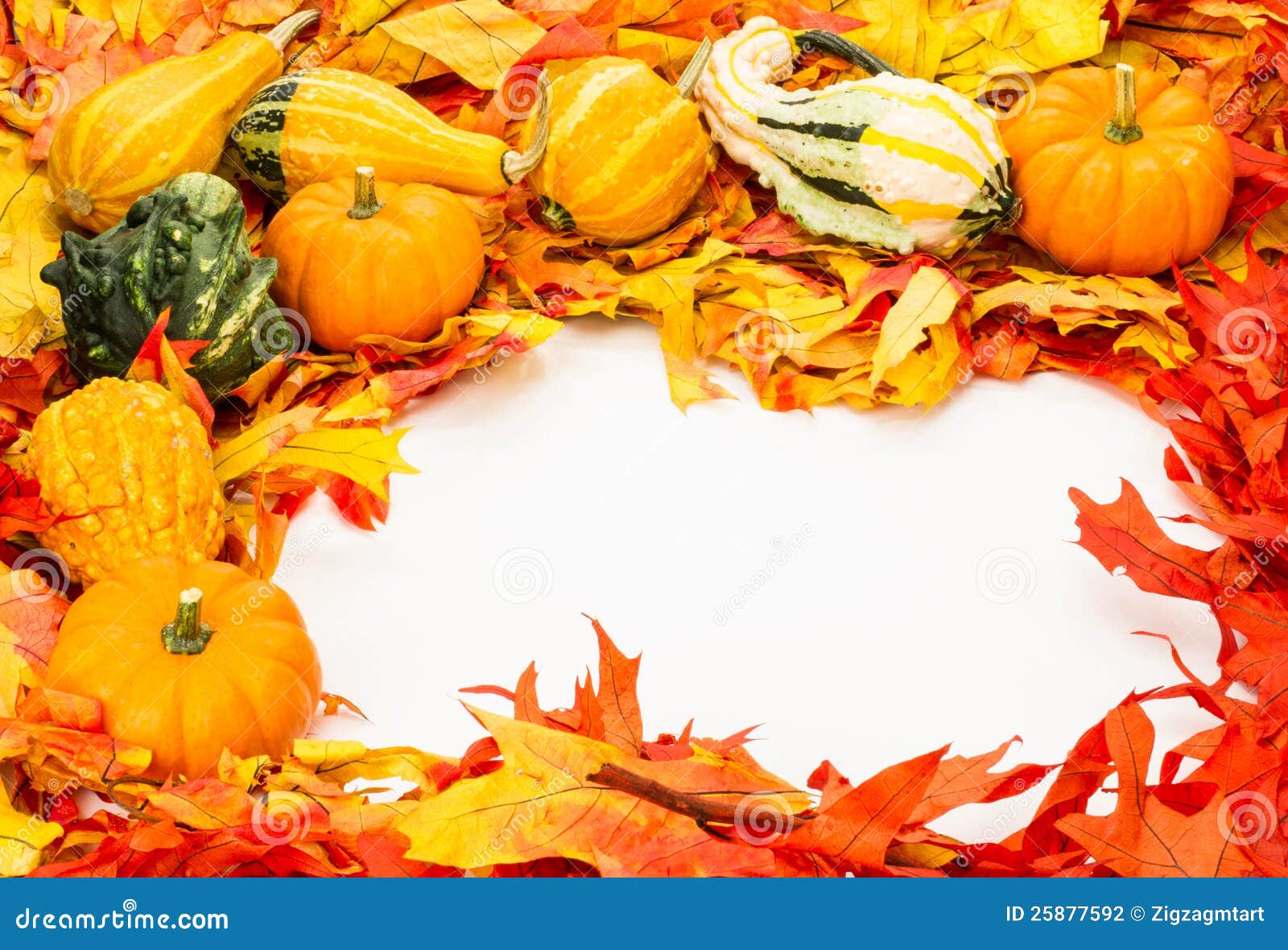 Fall Border of Colorful Leaves Stock Photo - Image of autumn, secular ...