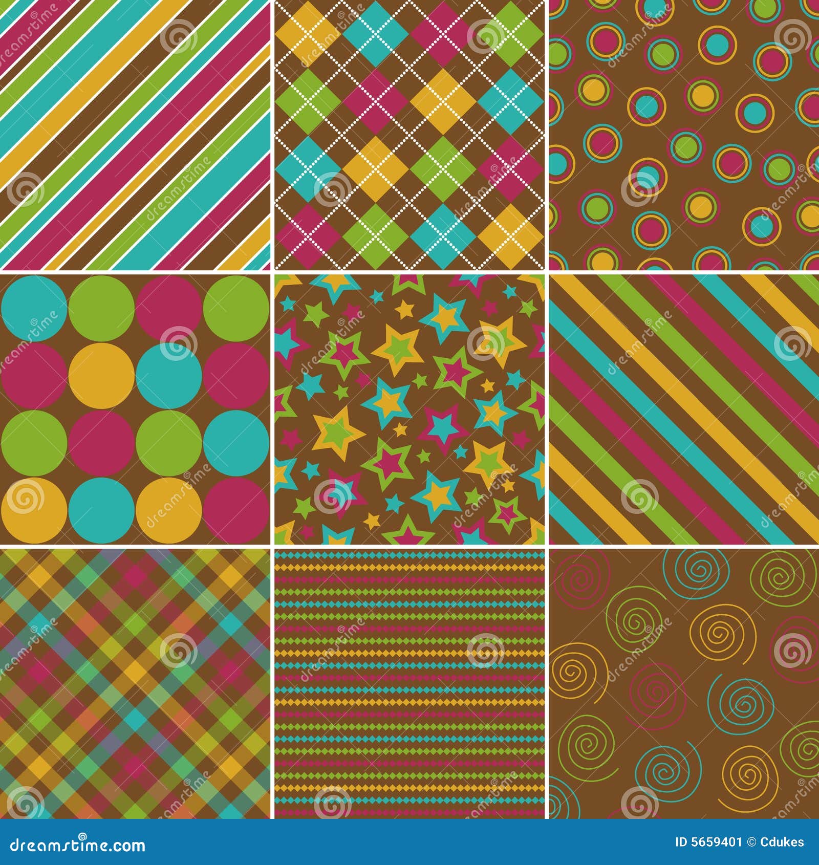 Fall Color Patterns Stock Image - Image: 5659401