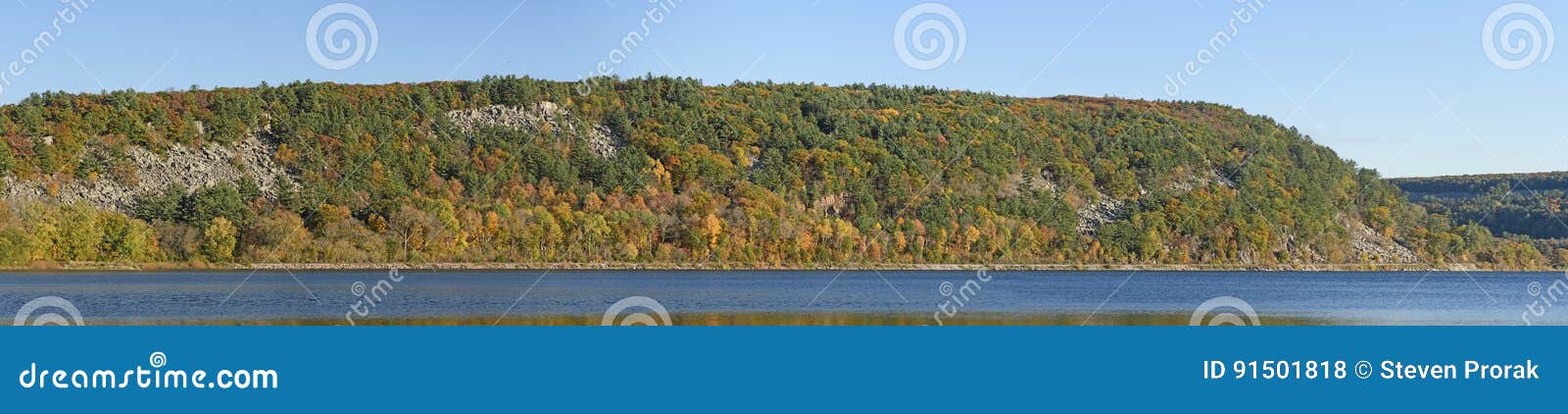 Fall Colors Panorama stock photo. Image of autumn, nature - 91501818