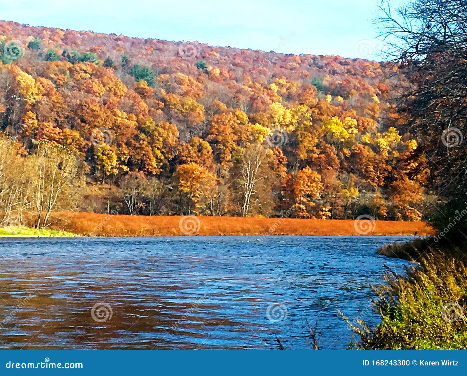 On the Shores of the Delaware River Stock Photo - Image of delaware ...