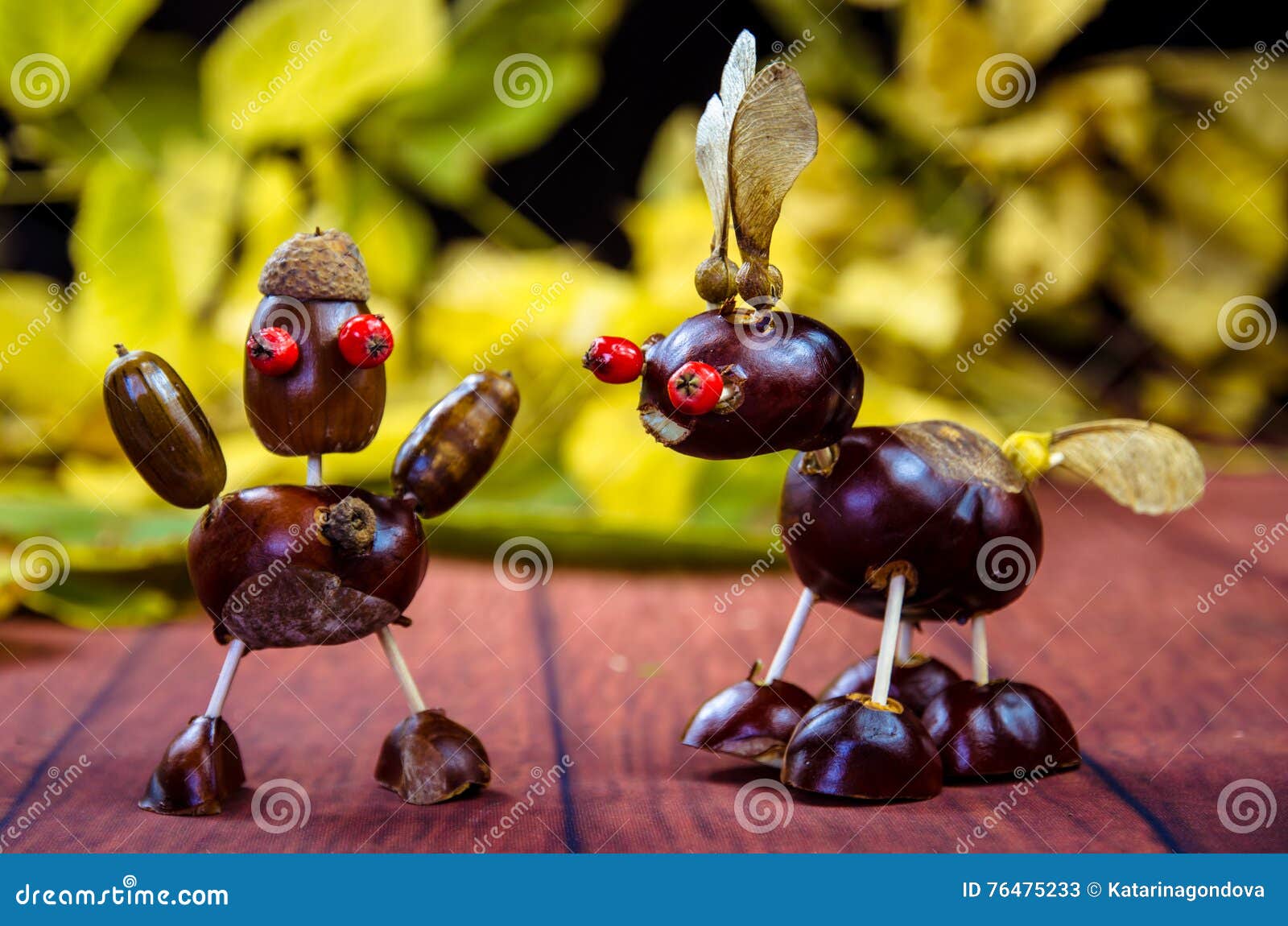 Fall creative figures stock image. Image of craft, brown - 76475233