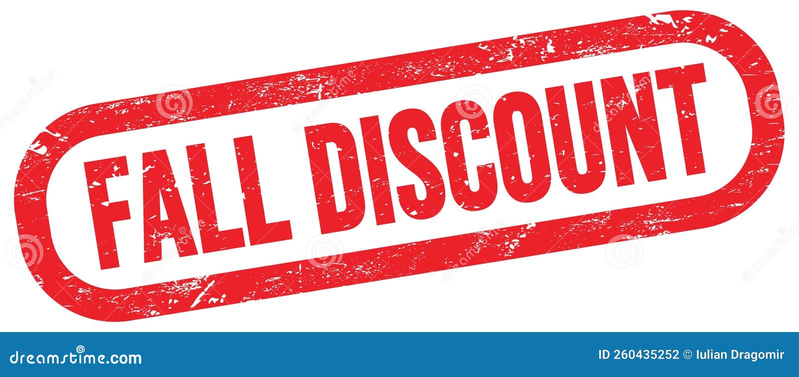 FALL DISCOUNT, Text Written on Red Stamp Sign Stock Illustration ...