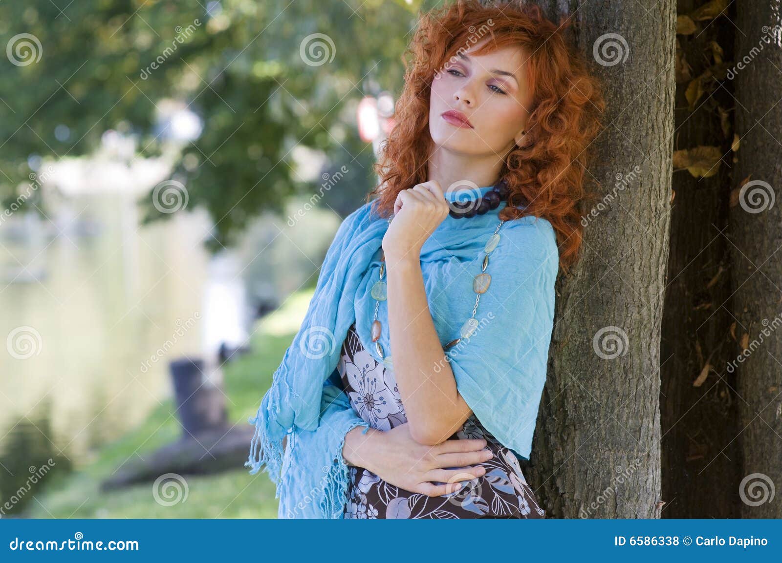 Fall dream stock photo. Image of clothes, female, adult - 6586338
