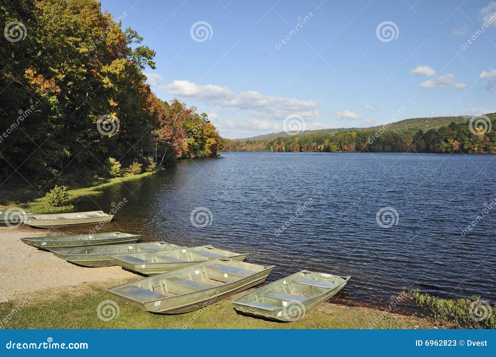 Fall Fishing stock image. Image of yellow, lake, peaceful - 6962823