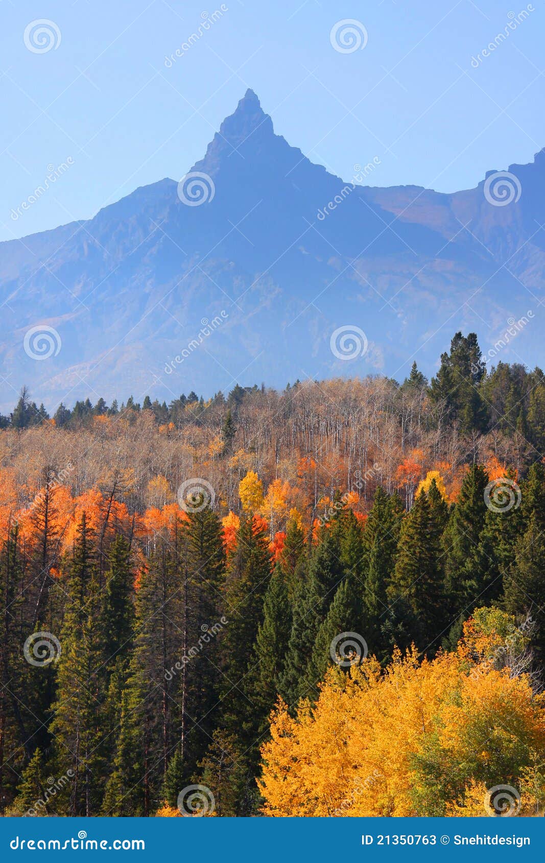 Fall in Grand Tetons stock image. Image of tourism, blue - 21350763
