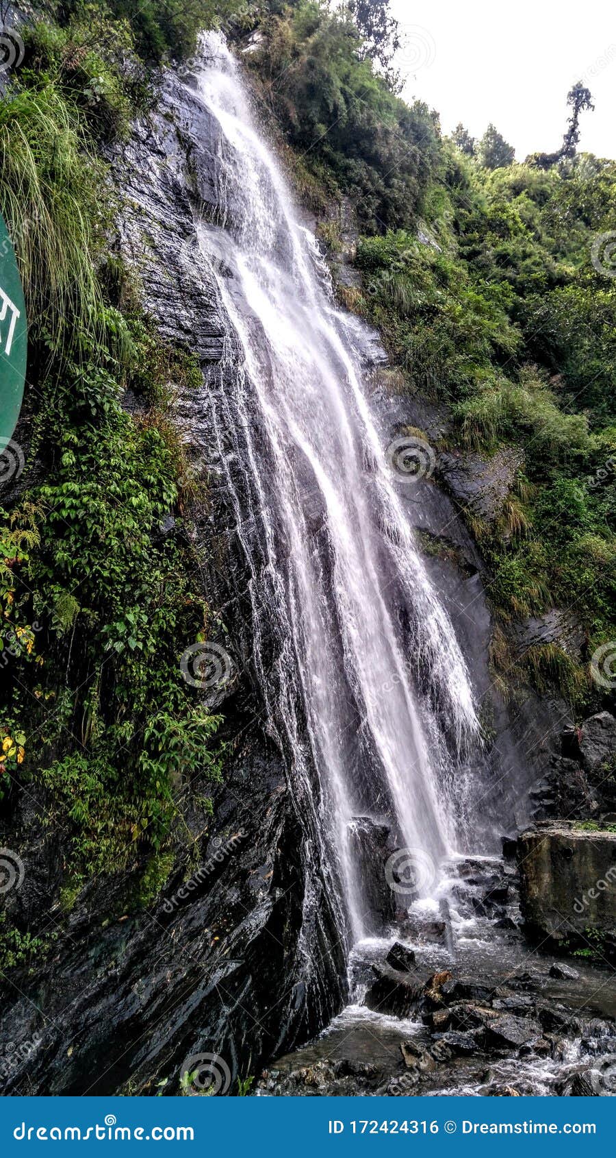 A Waterfall of Great Himalaya in India Stock Photo - Image of mumbai ...