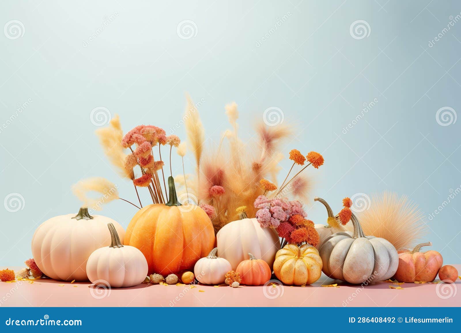 Fall Harvest: Pumpkin Patch Backdrop Stock Illustration - Illustration of autumnal, farm: 286408492