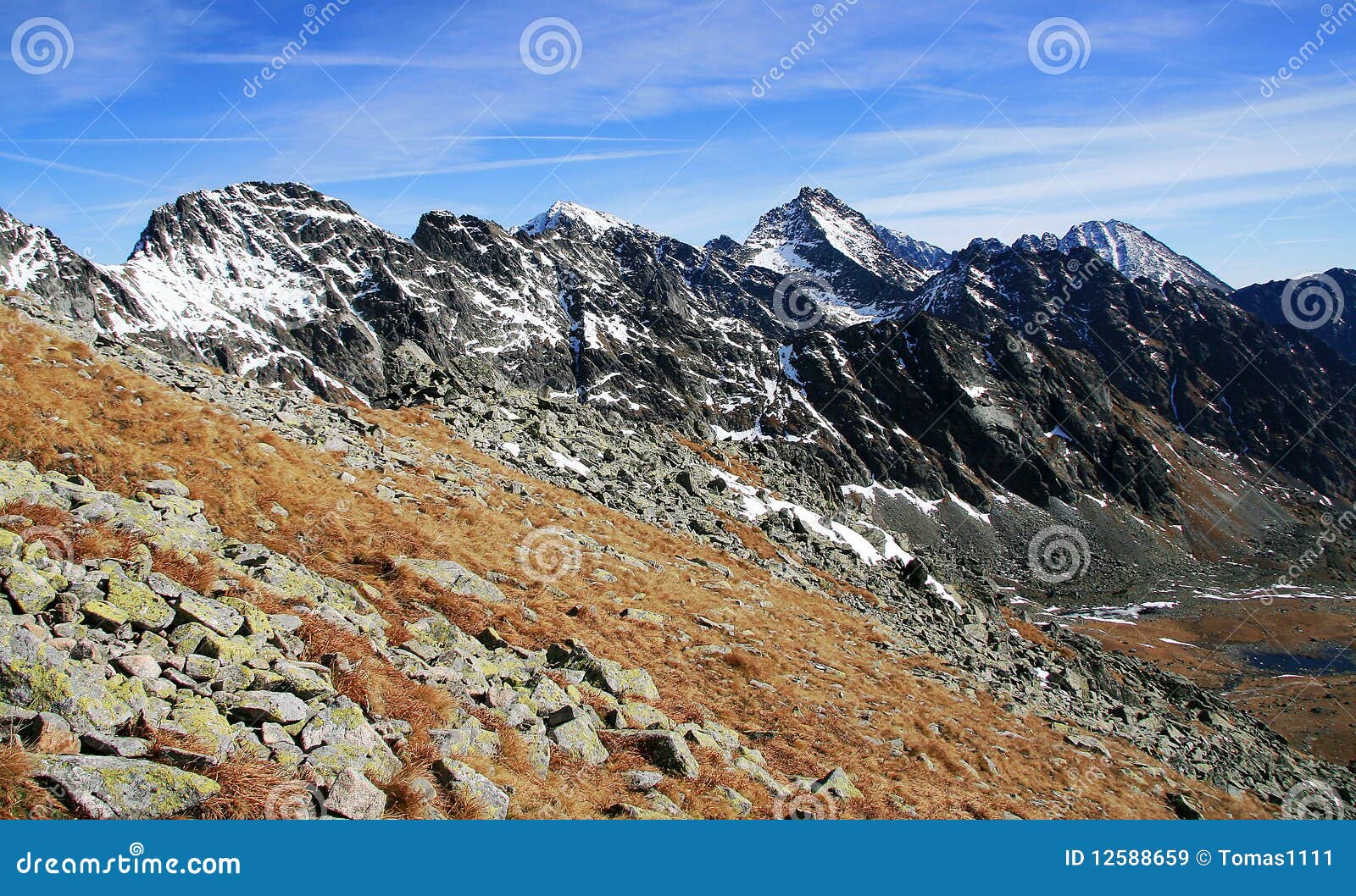 Fall in the High Tatras Mountains Stock Image - Image of fall, colorful ...