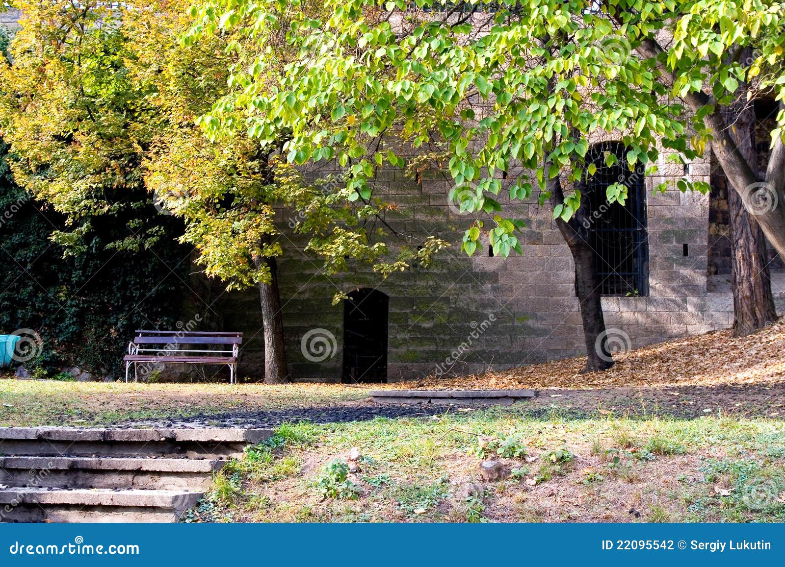 Fall on a hill stock photo. Image of color, tree, fishermen - 22095542