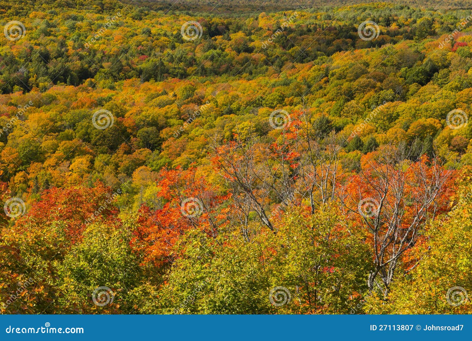 Fall Hills stock image. Image of michigan, autumn, vista - 27113807