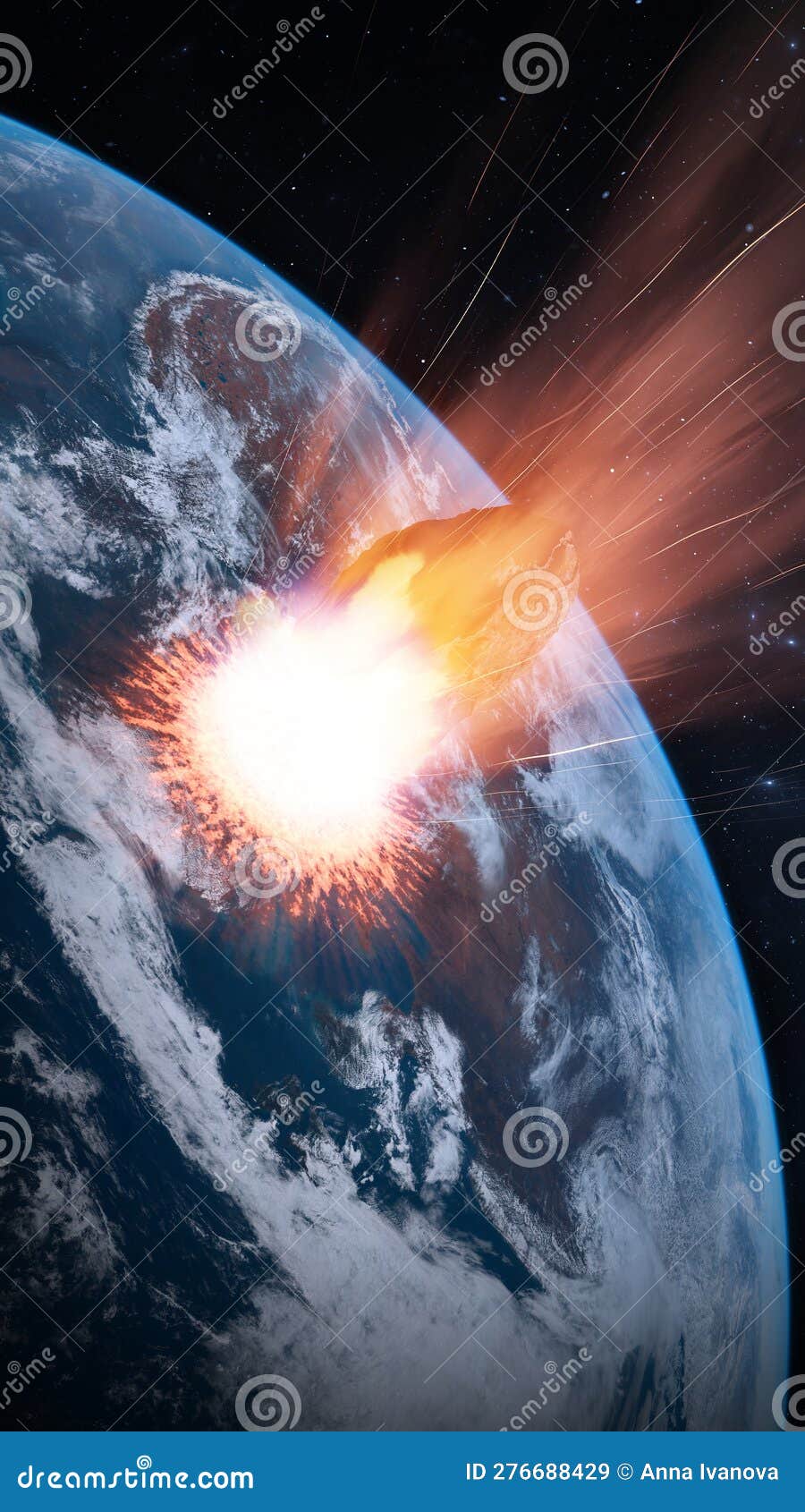 Render Of Destruction Crane Royalty-Free Stock Image | CartoonDealer ...