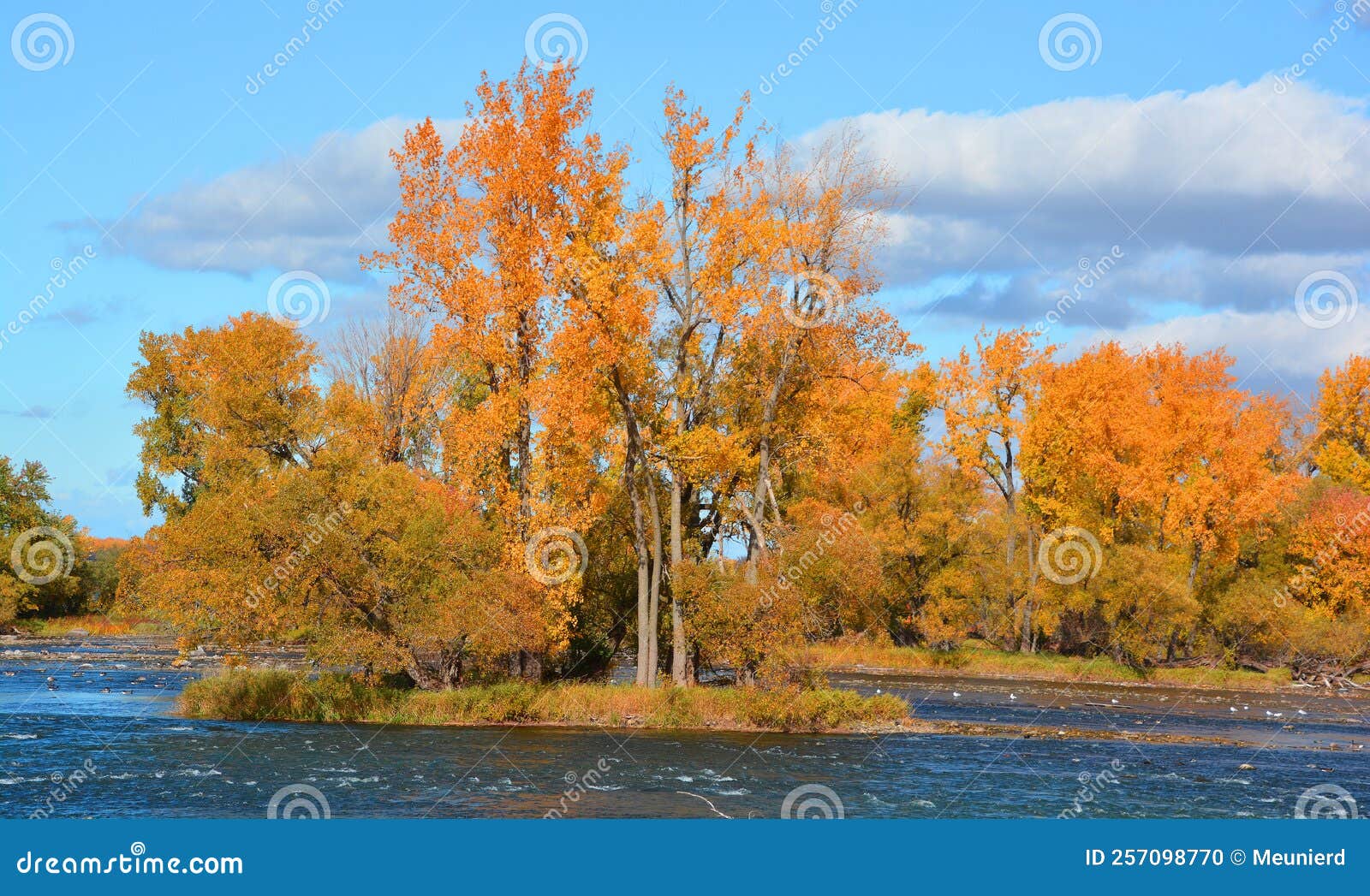Fall Landscape Chambly Quebec Stock Photo - Image of beautiful ...