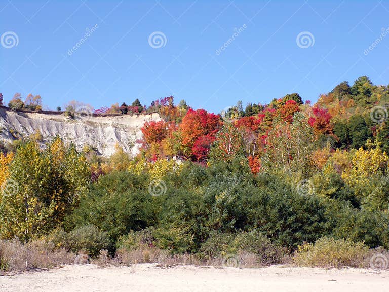 Fall Landscape stock image. Image of bluff, nature, landscape - 258991869