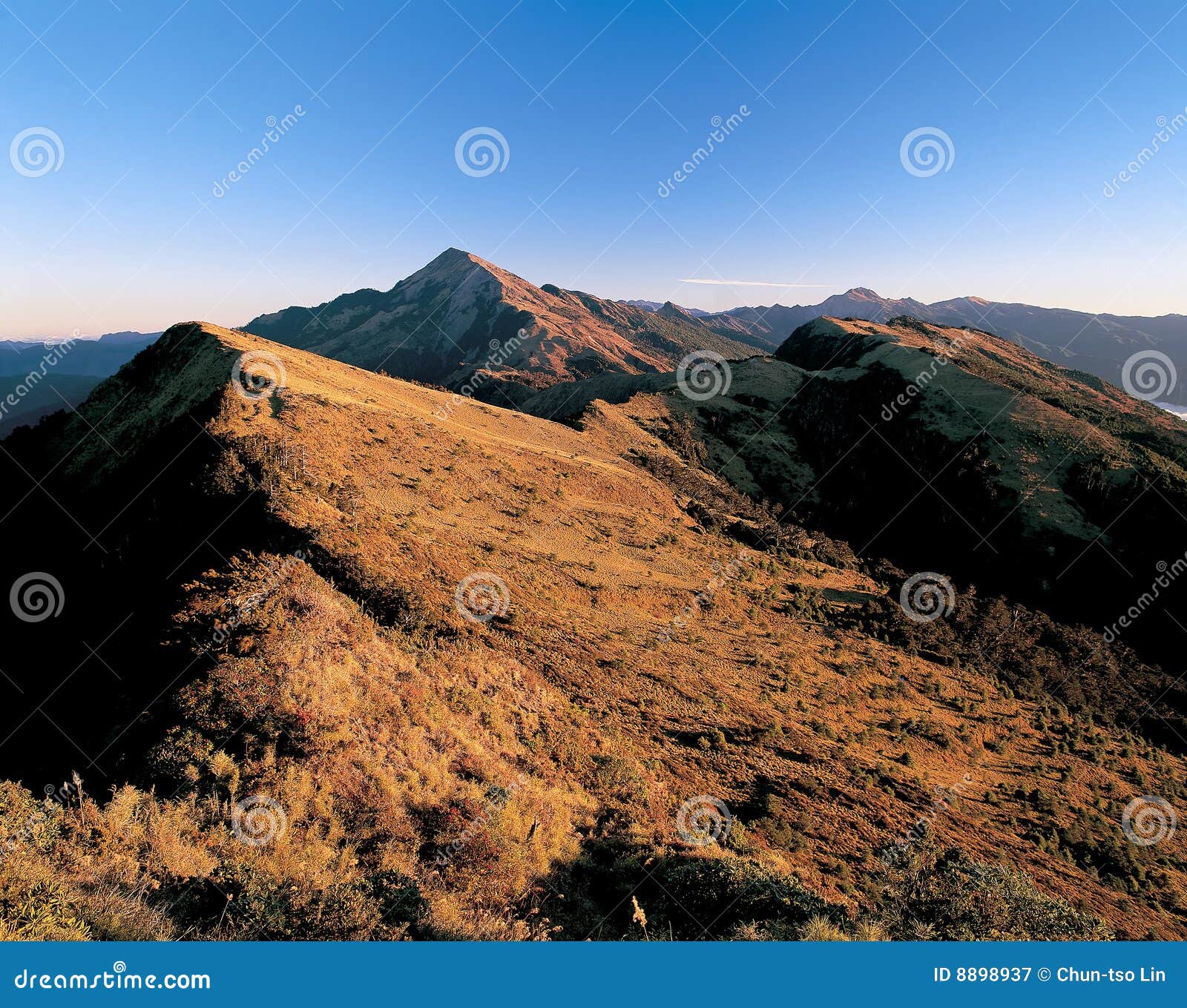 Fall mountain scene stock image. Image of autumn, global - 8898937